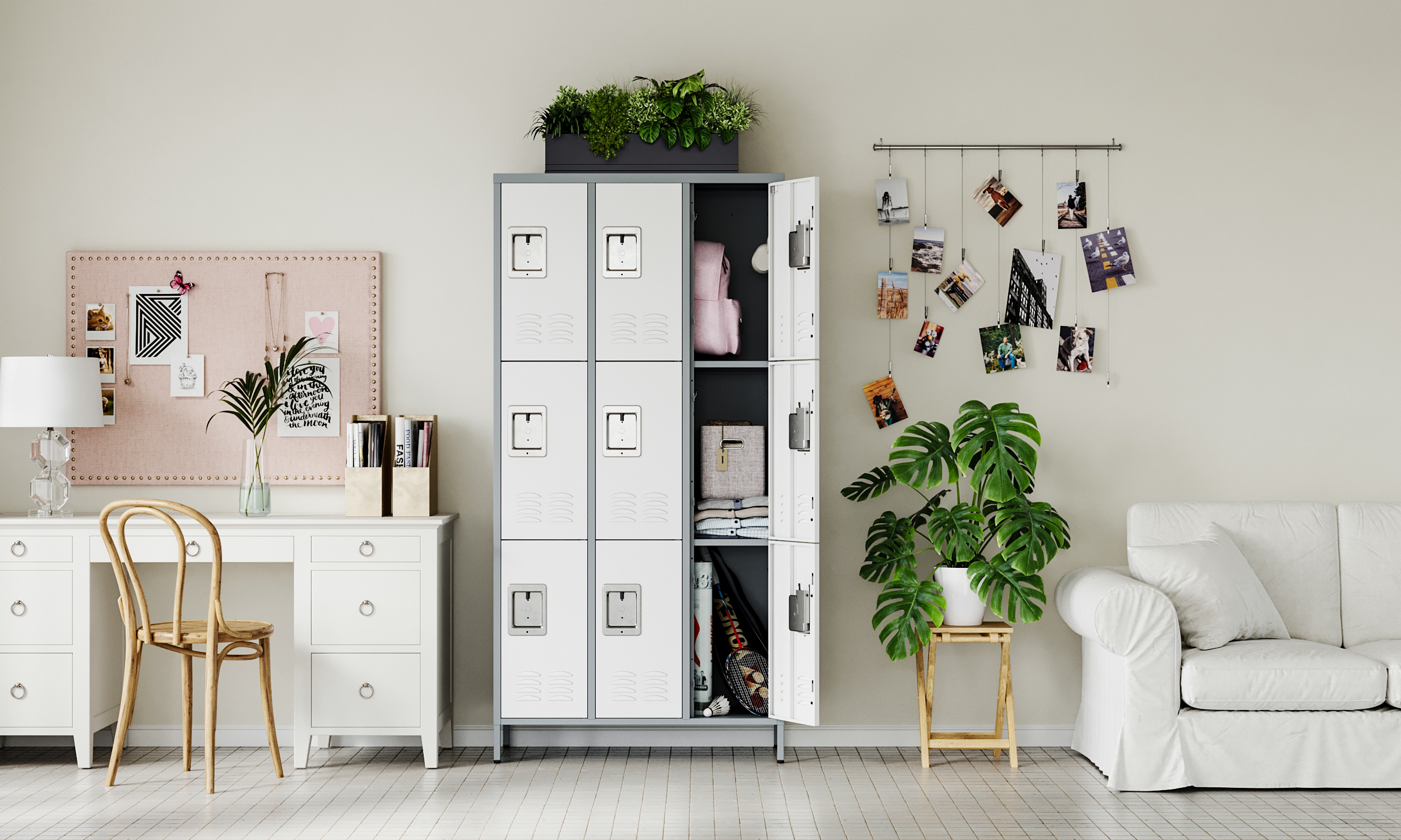 Watch 9 door big lockers on Amazon Live