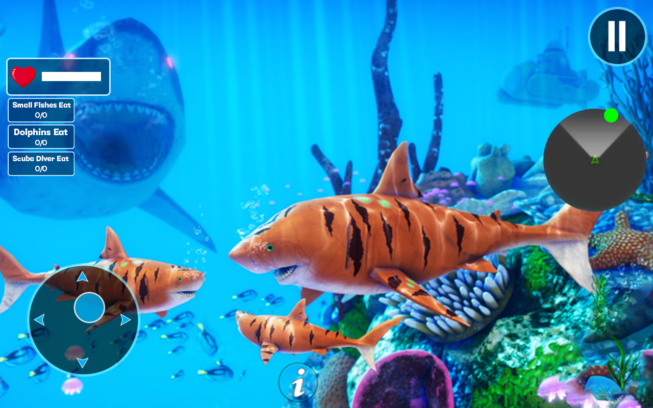 Shark Attack Sea Adventure Hungry Fish Games - App on Amazon Appstore