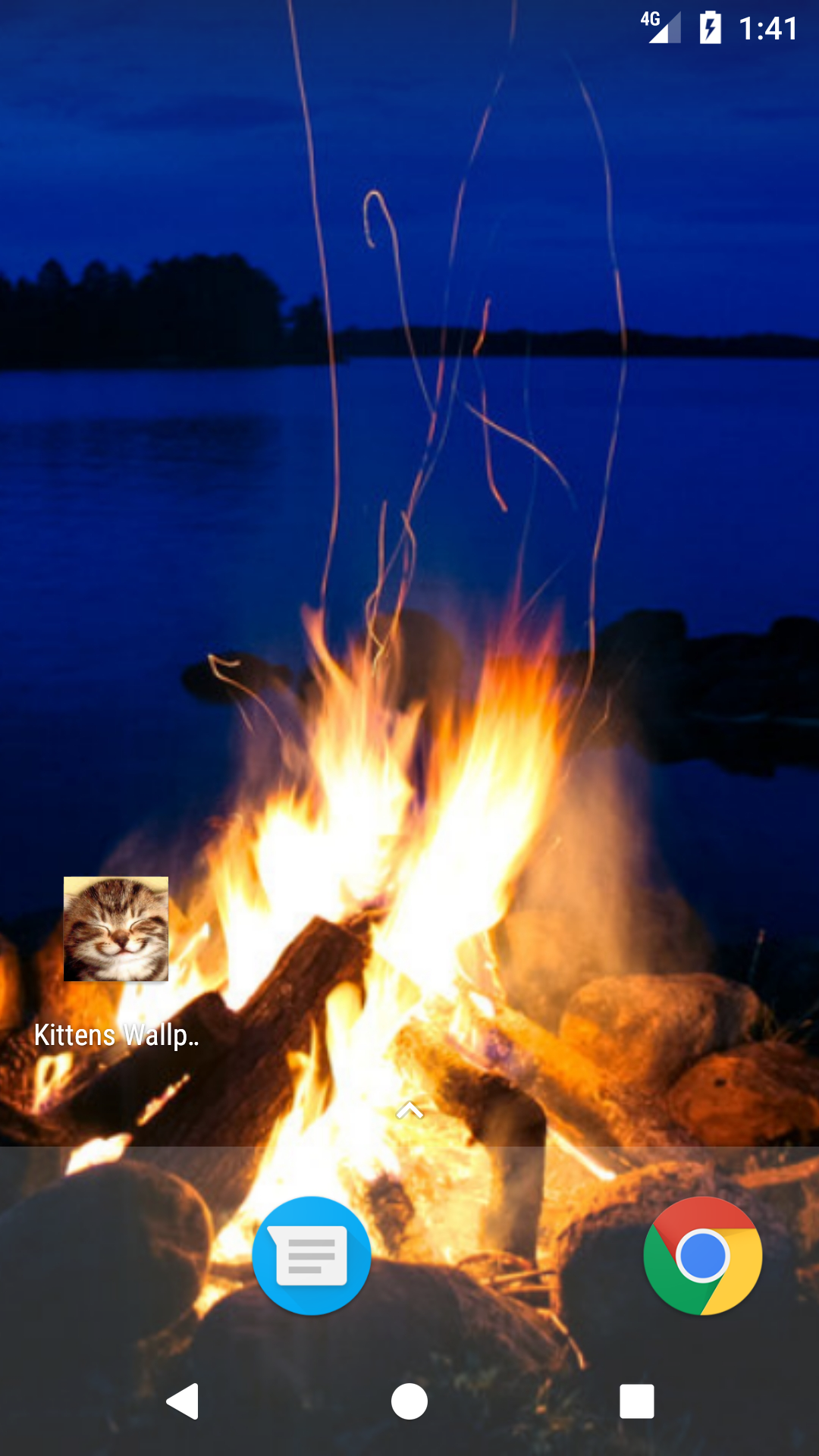 Aplicación Campfire Wallpaper HD Free en Amazon Appstore