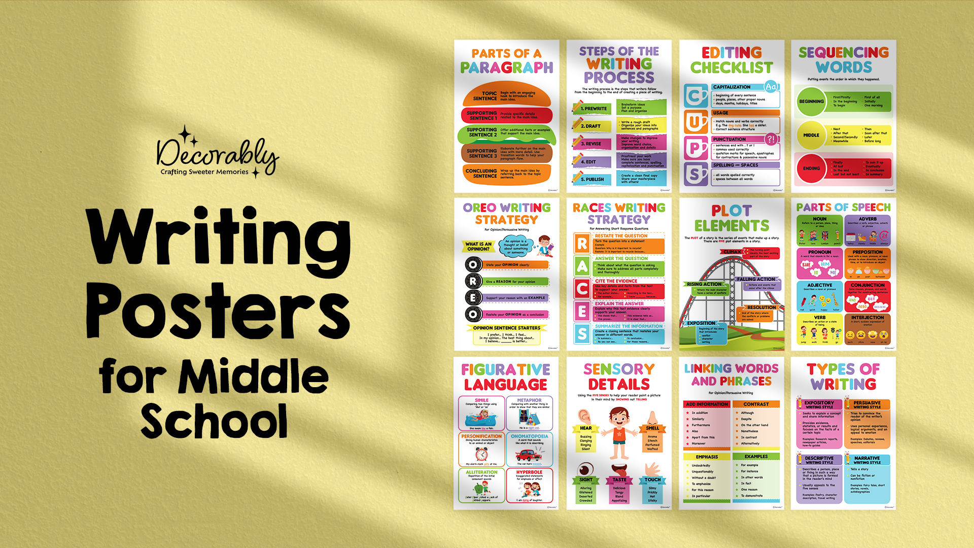 Middle School Classroom Must Haves Decorably 12 Reading Comprehension ...