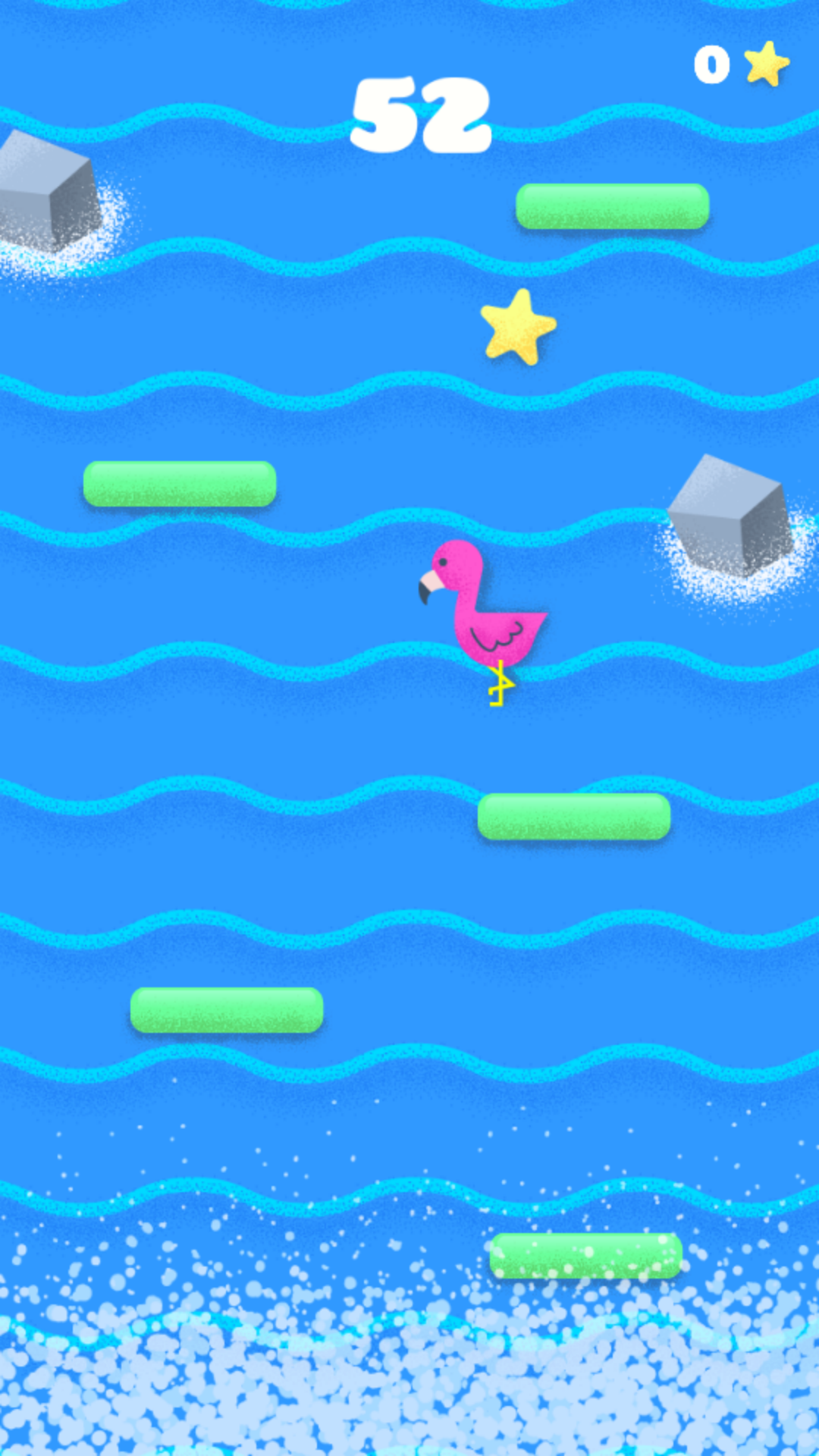 Jumping Flamingo: Catch the Stars - popular super simple fun games for ...