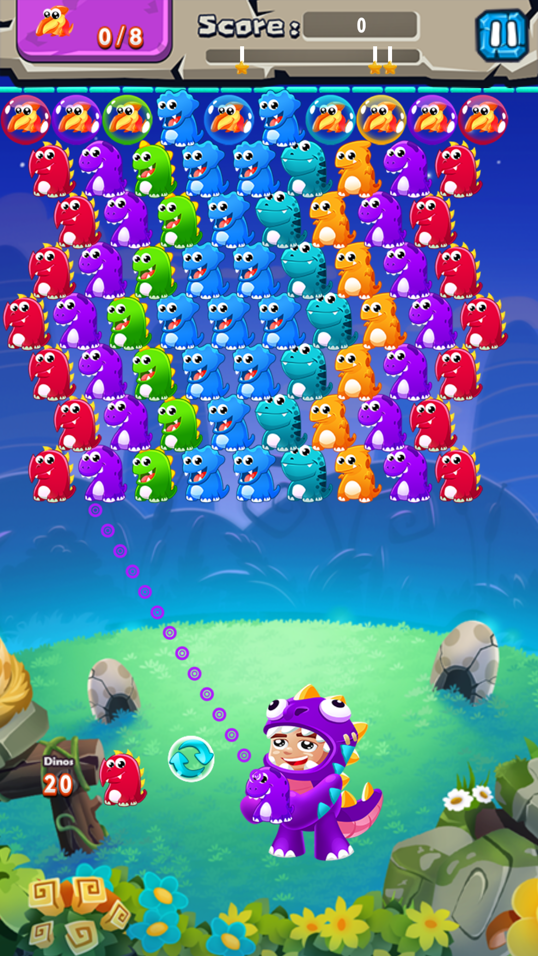 Dinosaur Bubble Temple - App on Amazon Appstore