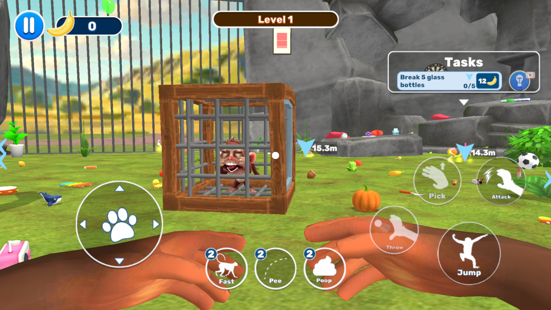 I Am Zoo Monkey Jungle Adventure Fun Zoo Escape Monkey Games 2026 - App ...
