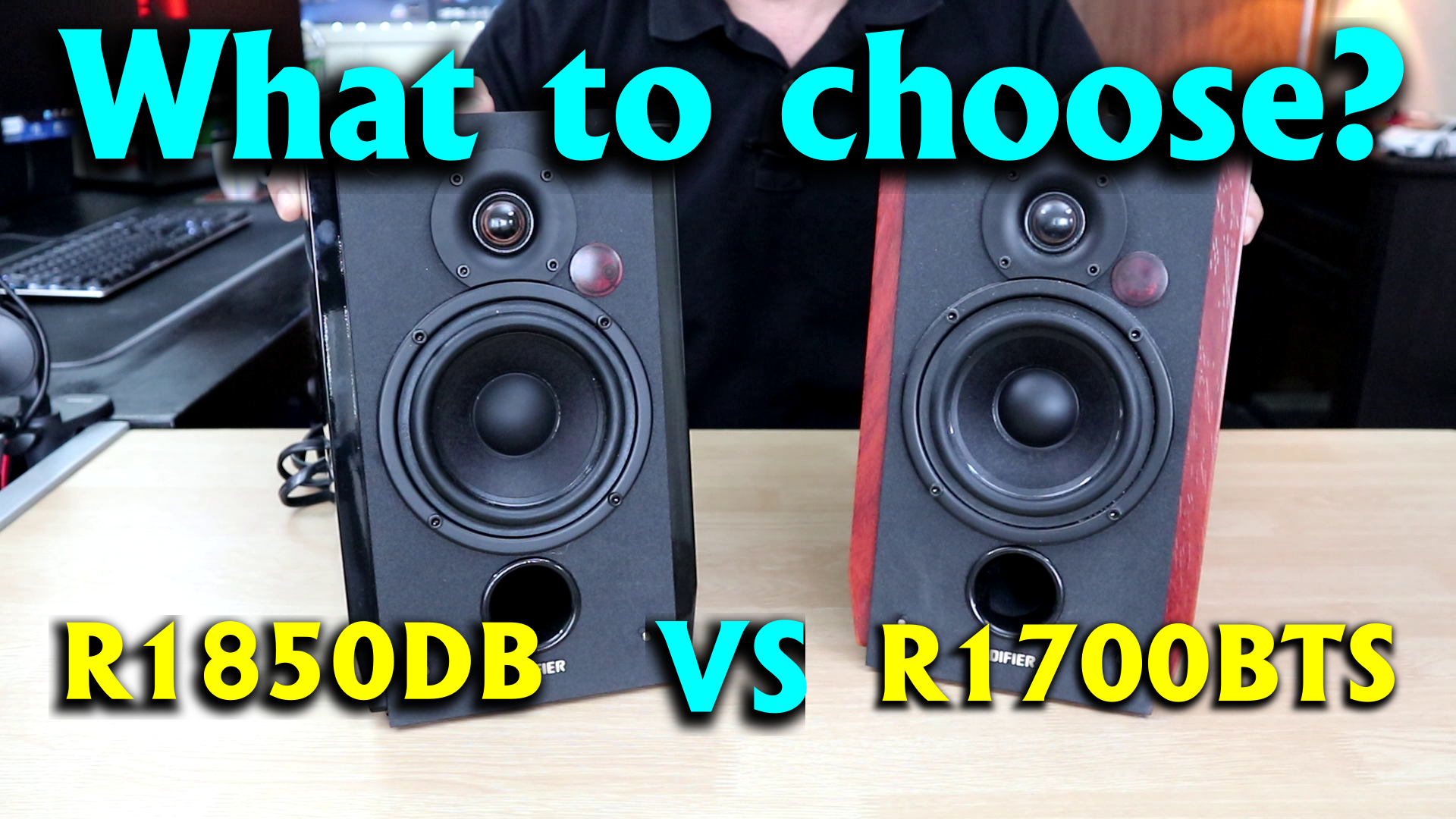 Watch Edifier R1700BTS vs R1850DB What to choose & sound test on Amazon ...