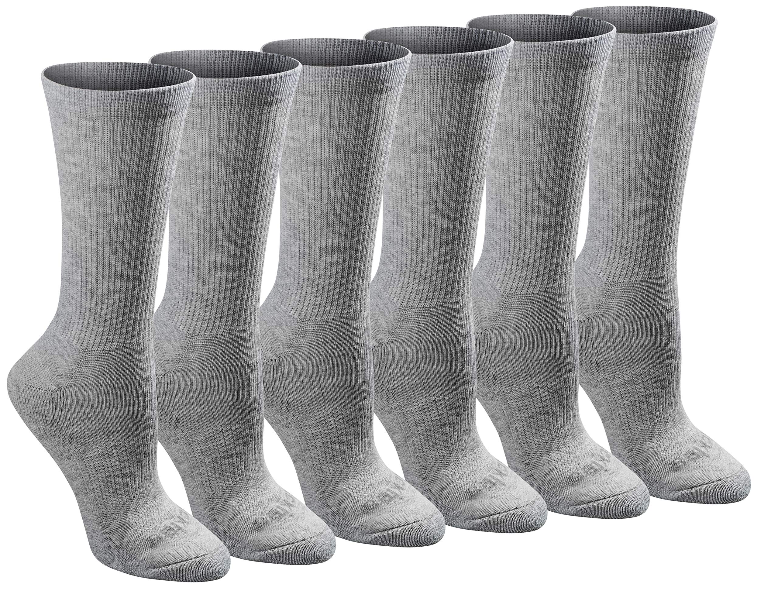 Dickies Women's Dritech Advanced Moisture Wicking Crew Sock (6/12 Packs)