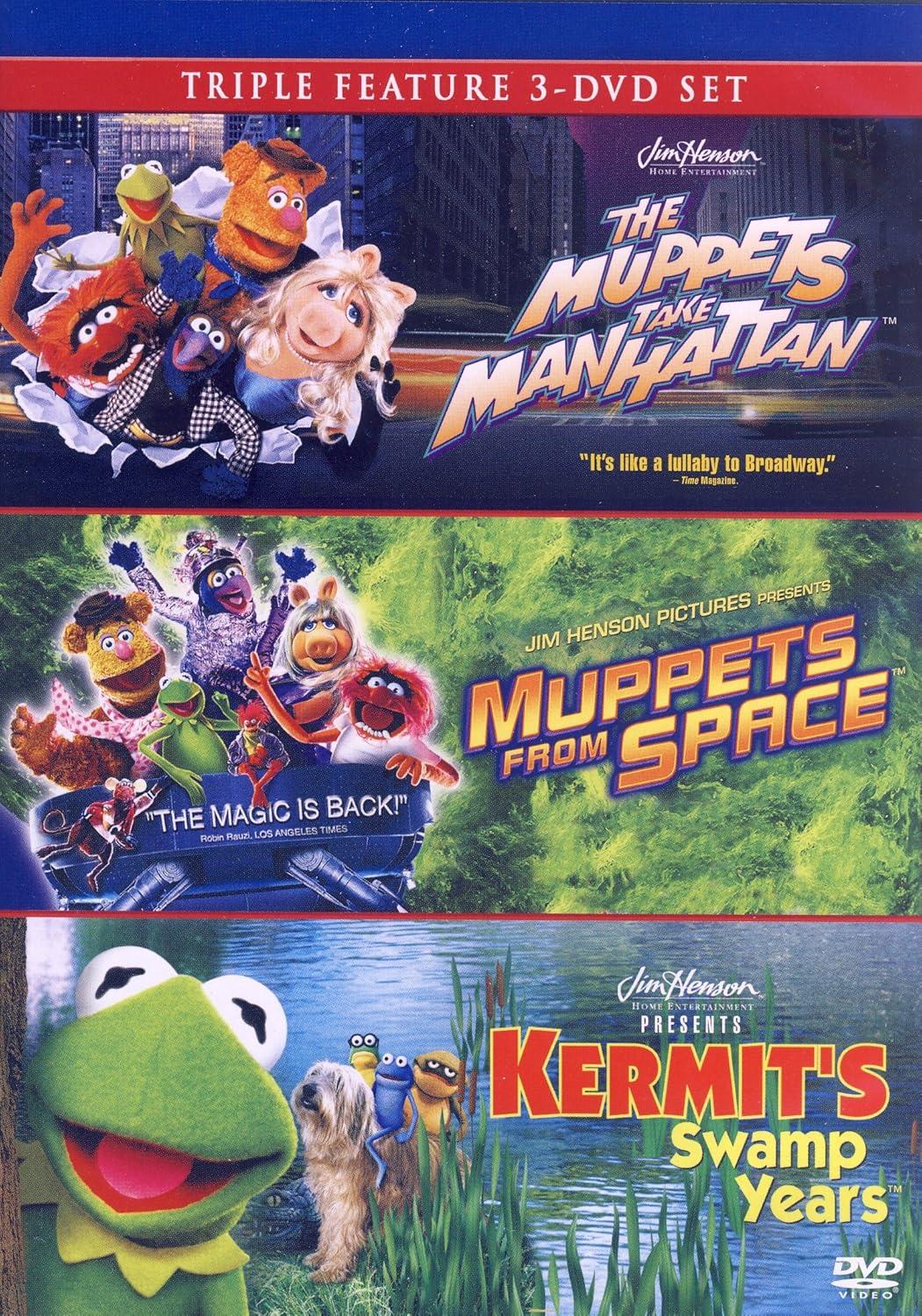 Muppets Triple Feature (The Muppets Take Manhattan / Muppets From Space ...