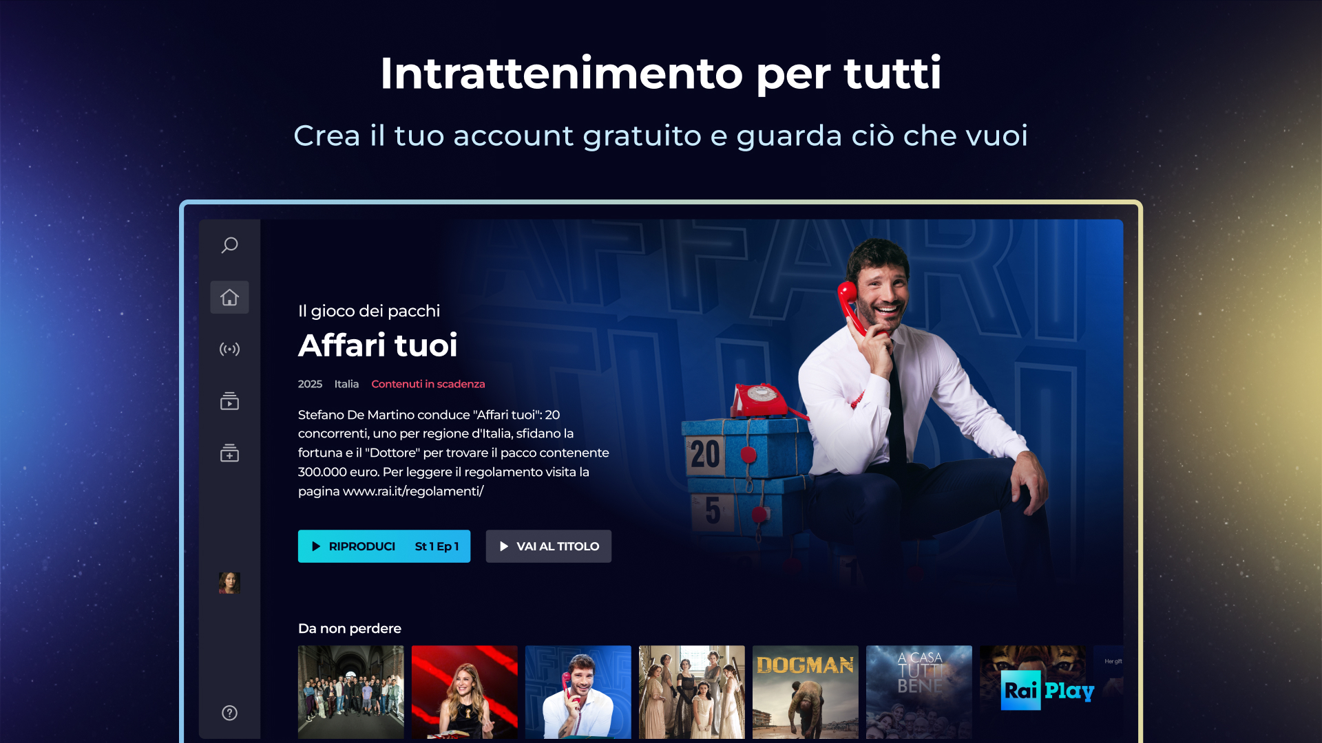 RaiPlay - App on the Amazon Appstore