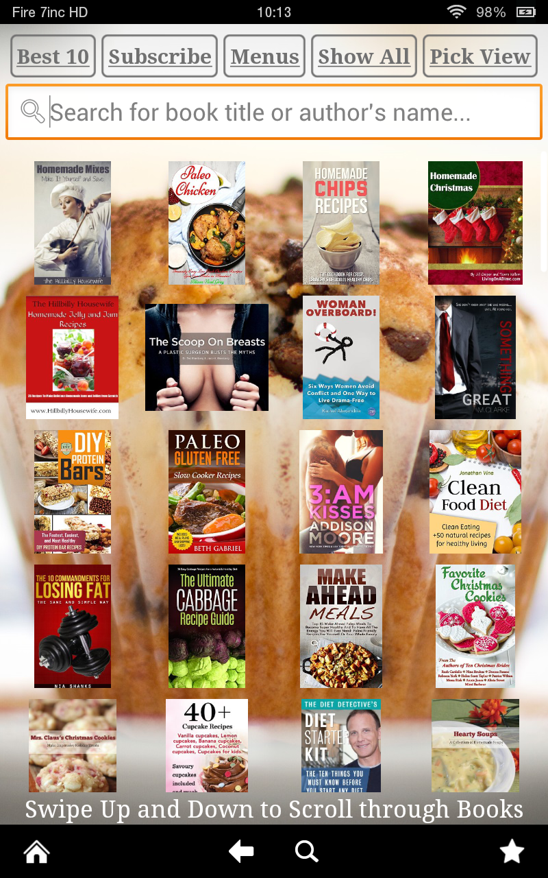 Free Cookbooks for Kindle, Free Cookbooks for Kindle Fire - App on ...