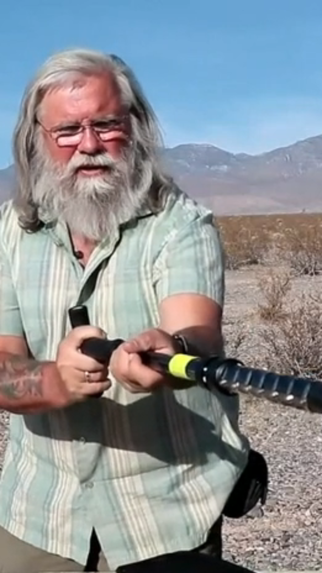 Watch Walking Cane 1 Million Volt Stun Device TEST on Amazon Live