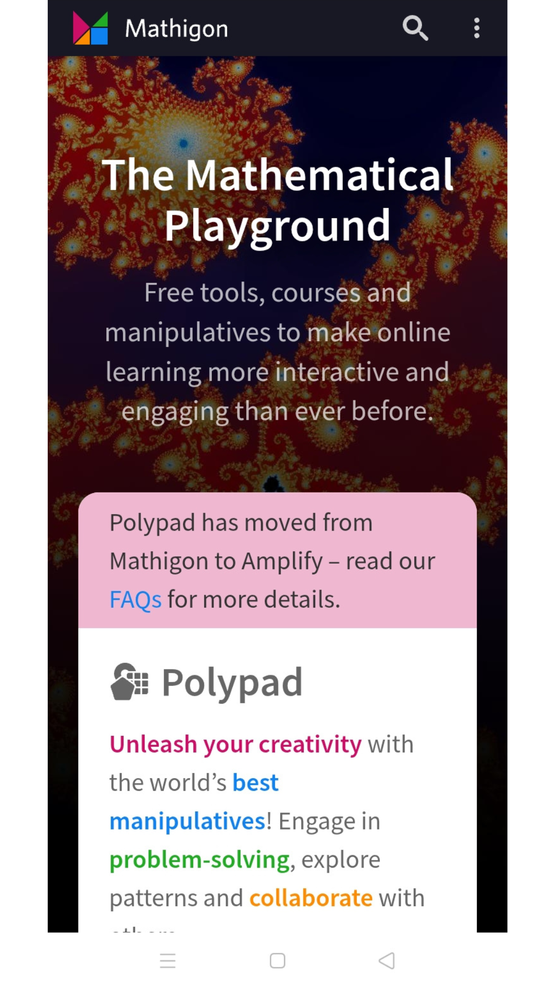 Mathigon Education - App on Amazon Appstore