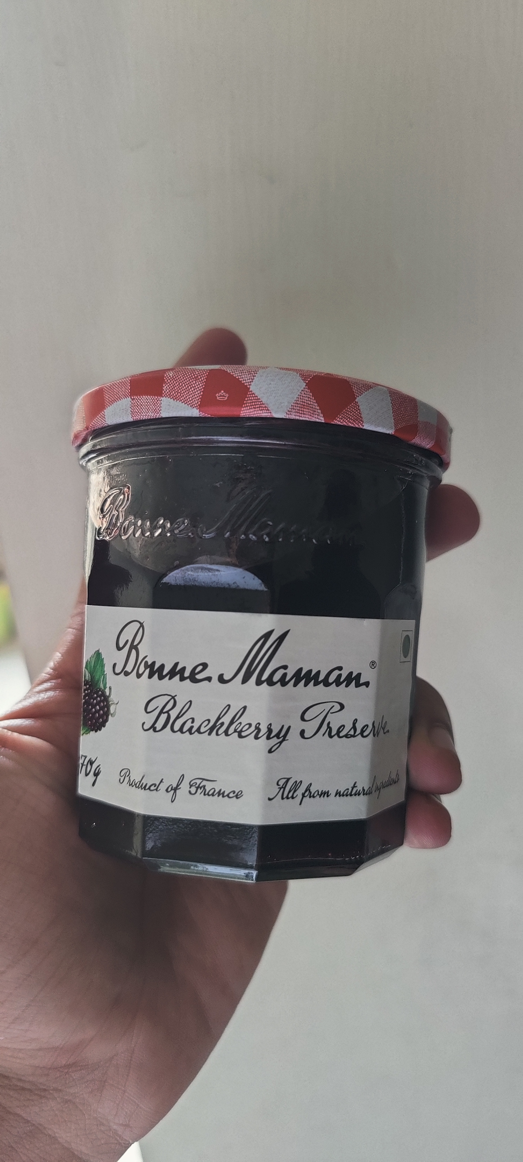 Bonne Maman Blackberry Preserve, Marmalade Fruit Jam, 13 oz ℮ 370 g ...