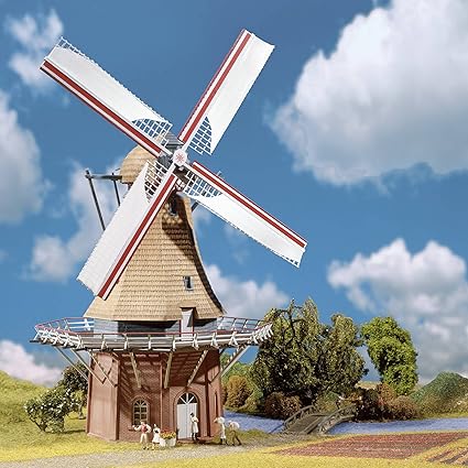 Amazon.com: Faller 130383 Windmill with Motor HO Scale Building Kit ...