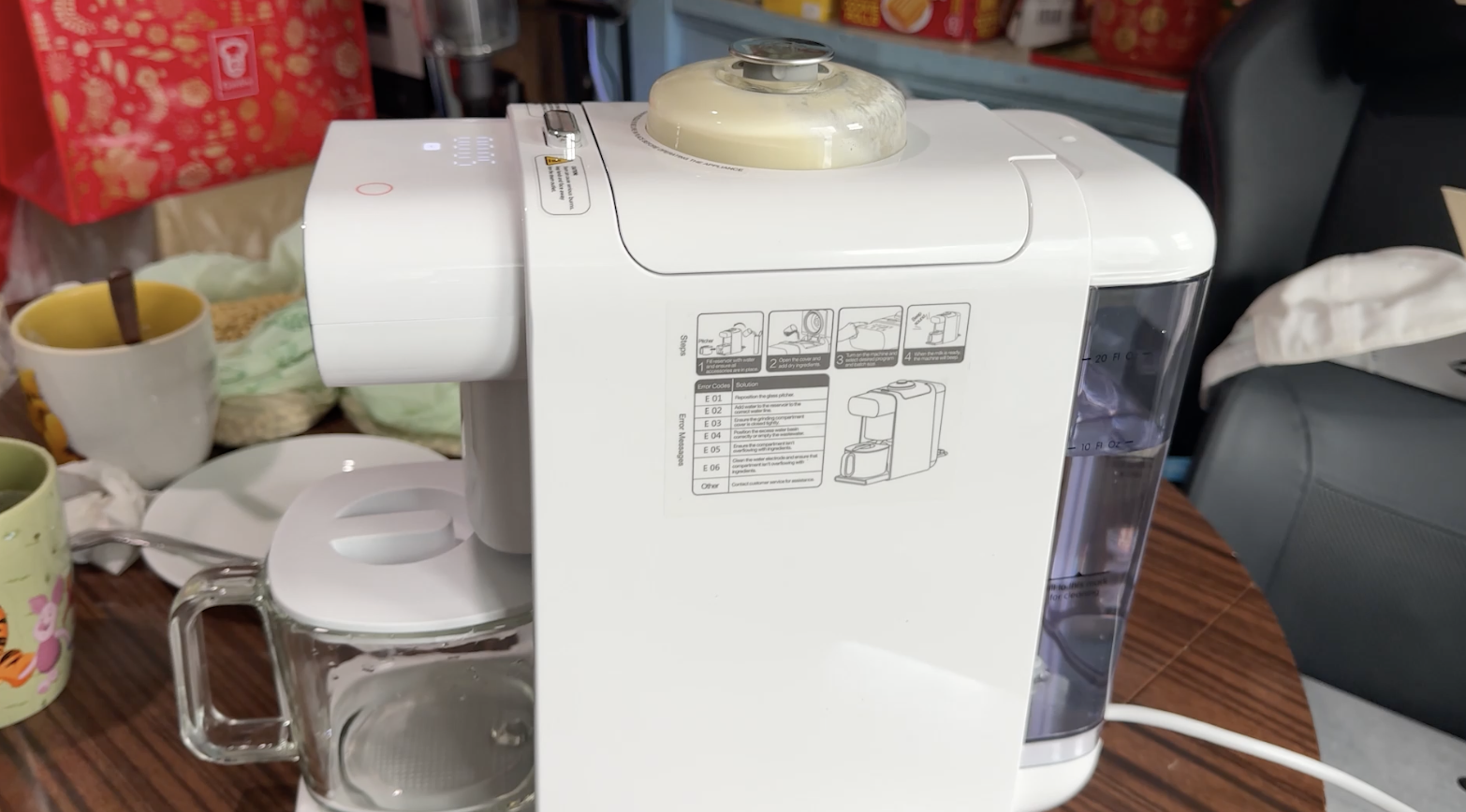 Watch How to Make Soy Milk with ChefWave Non Dairy Milk Maker? on ...