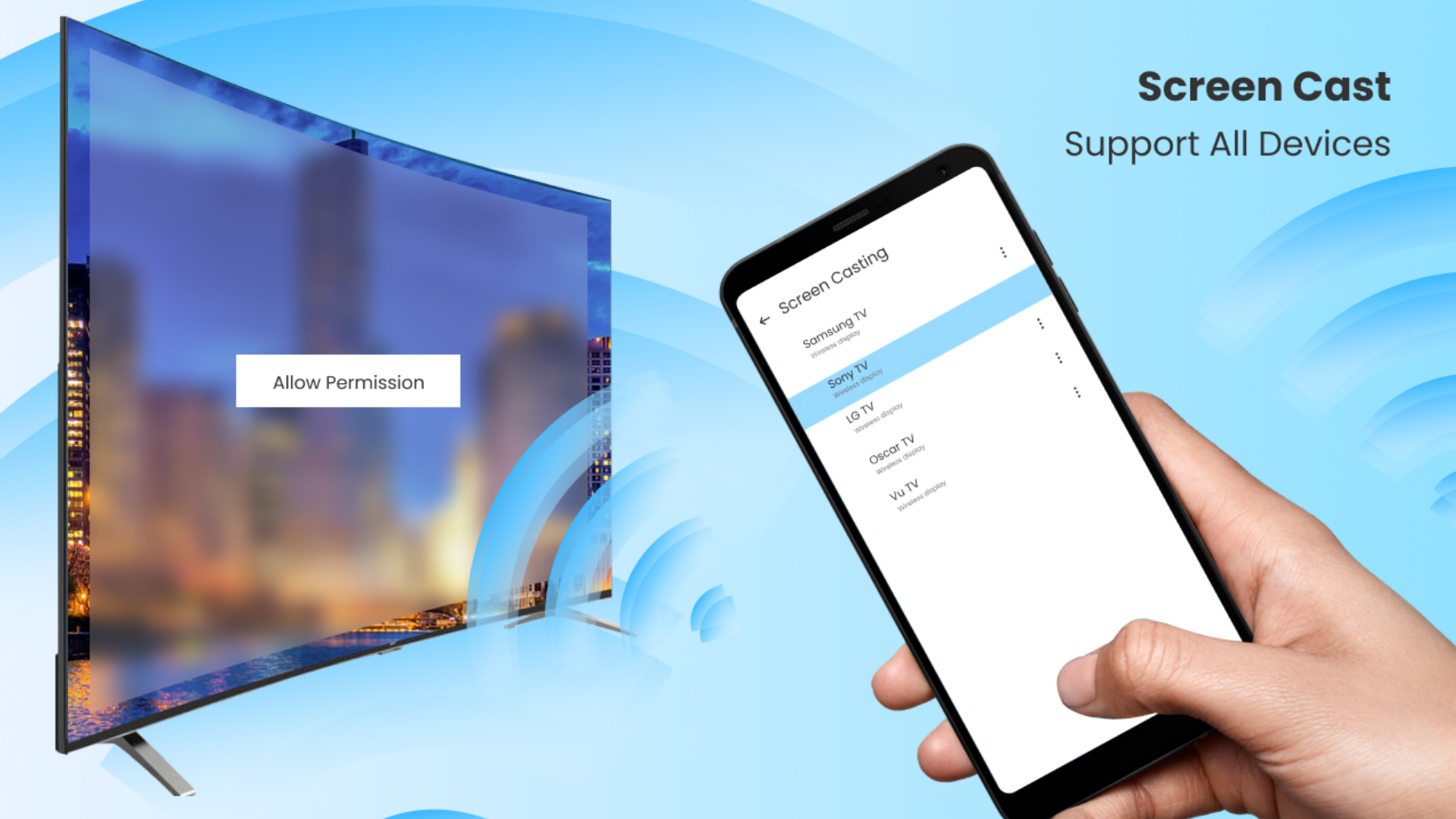 Cast to TV & Screen Mirroring - App on Amazon Appstore