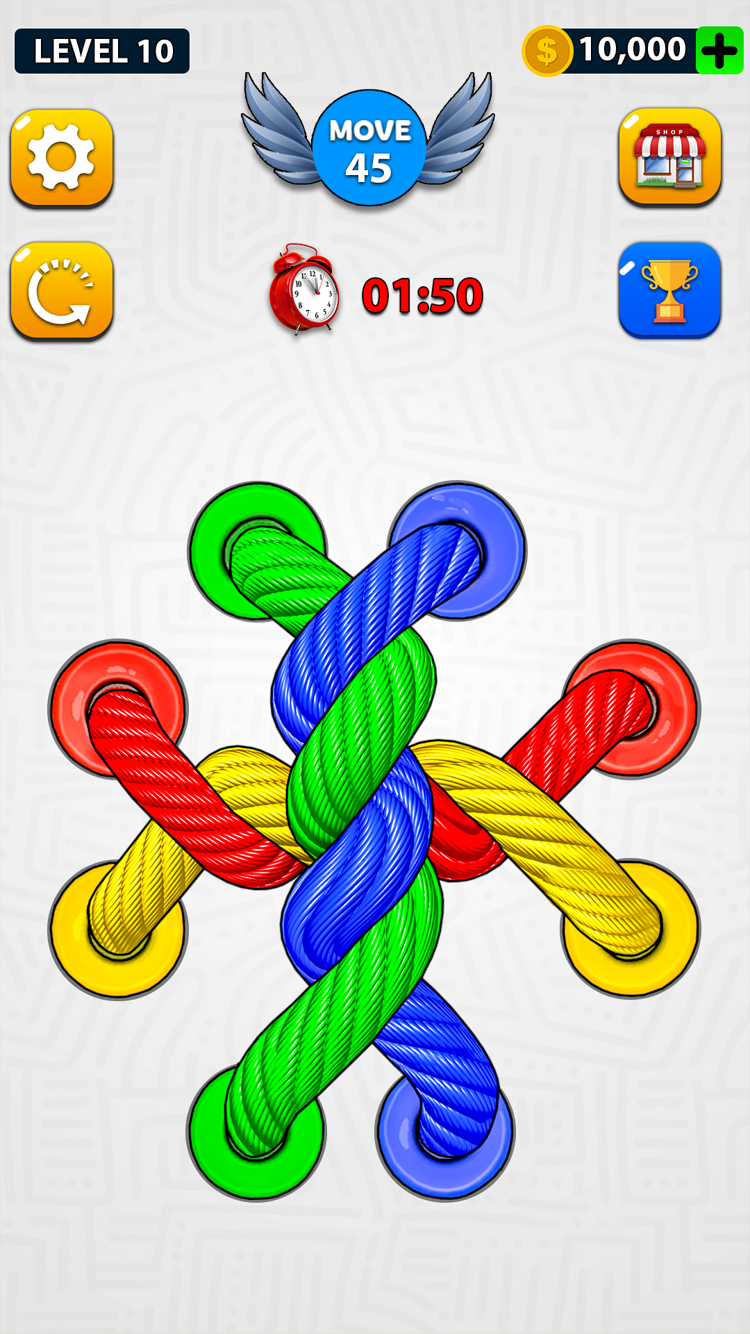 Twisted Tangle Rope Game, Twisted Tangle Rope 3D: Untie Master Tangle ...