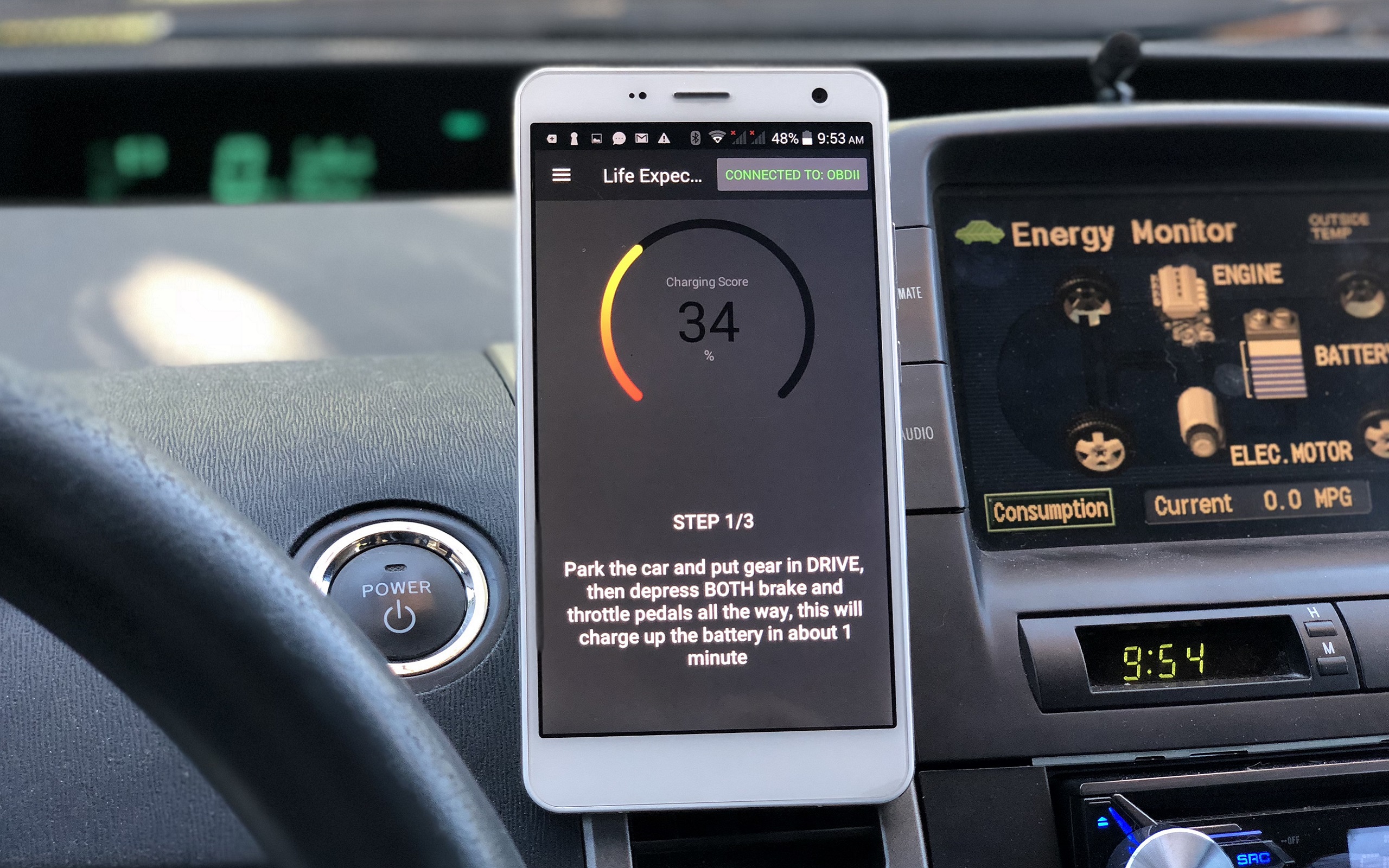 Dr. Prius HV battery diagnostic app - OBD2 adapter needed - App on ...