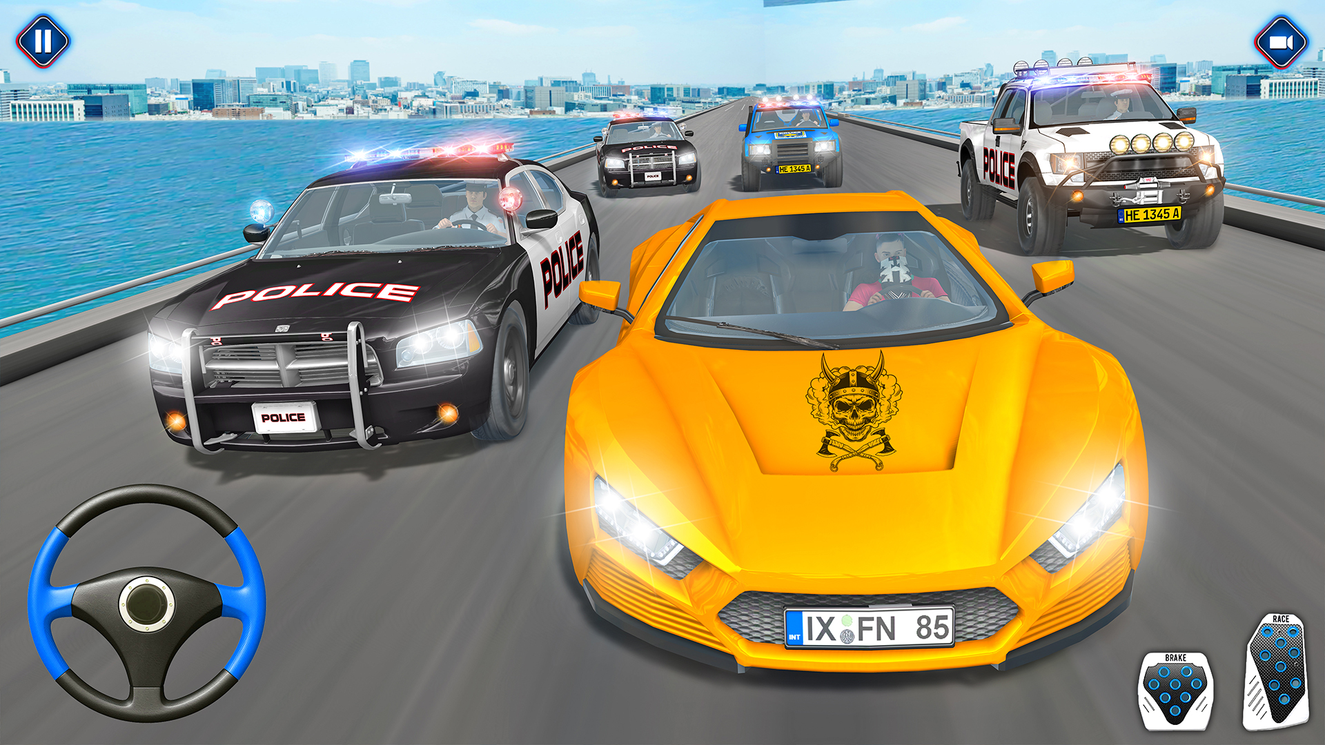 Police Car Driving- Police Gangster Shooting Games - App on Amazon Appstore