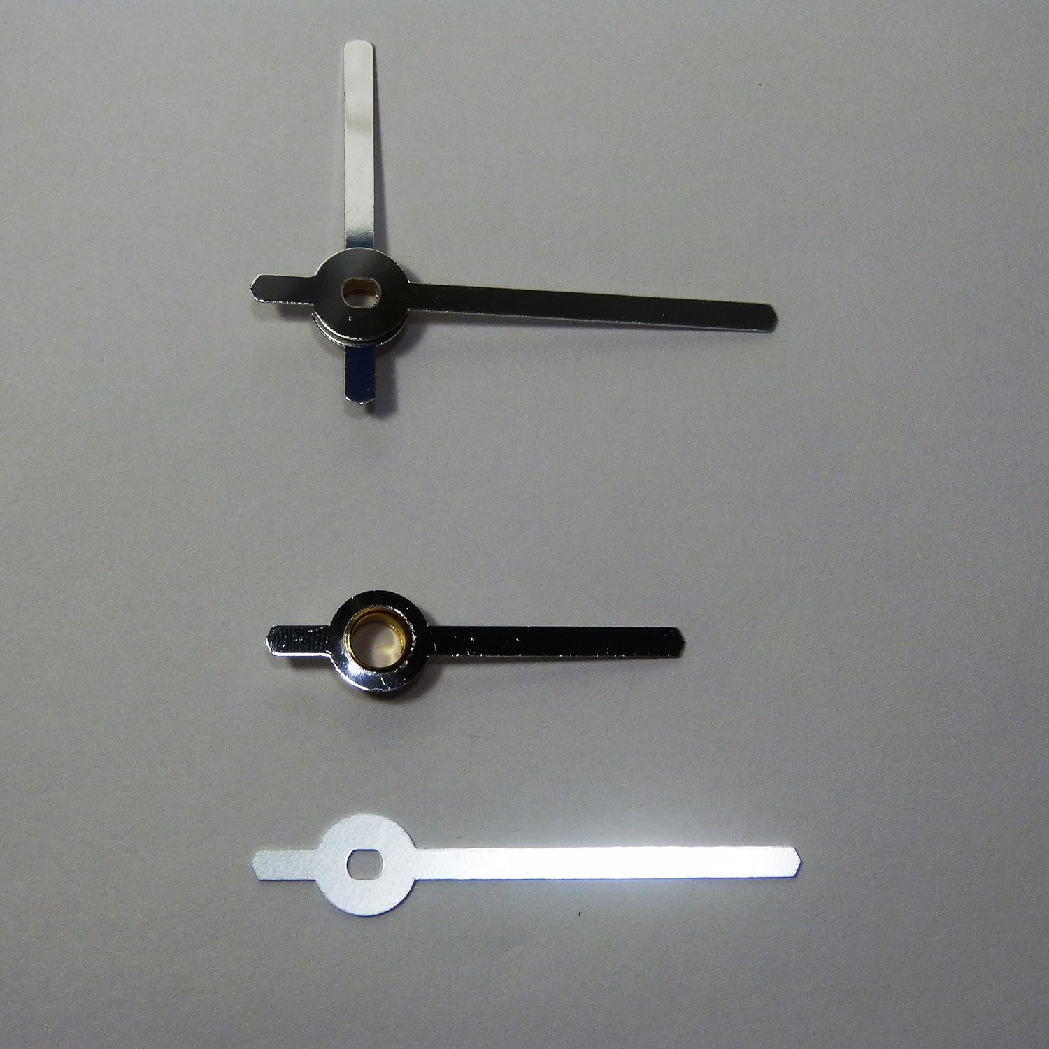 Silver Baton Clock Hands to fit UTS Clock Movements (EF Euro Fitting ...
