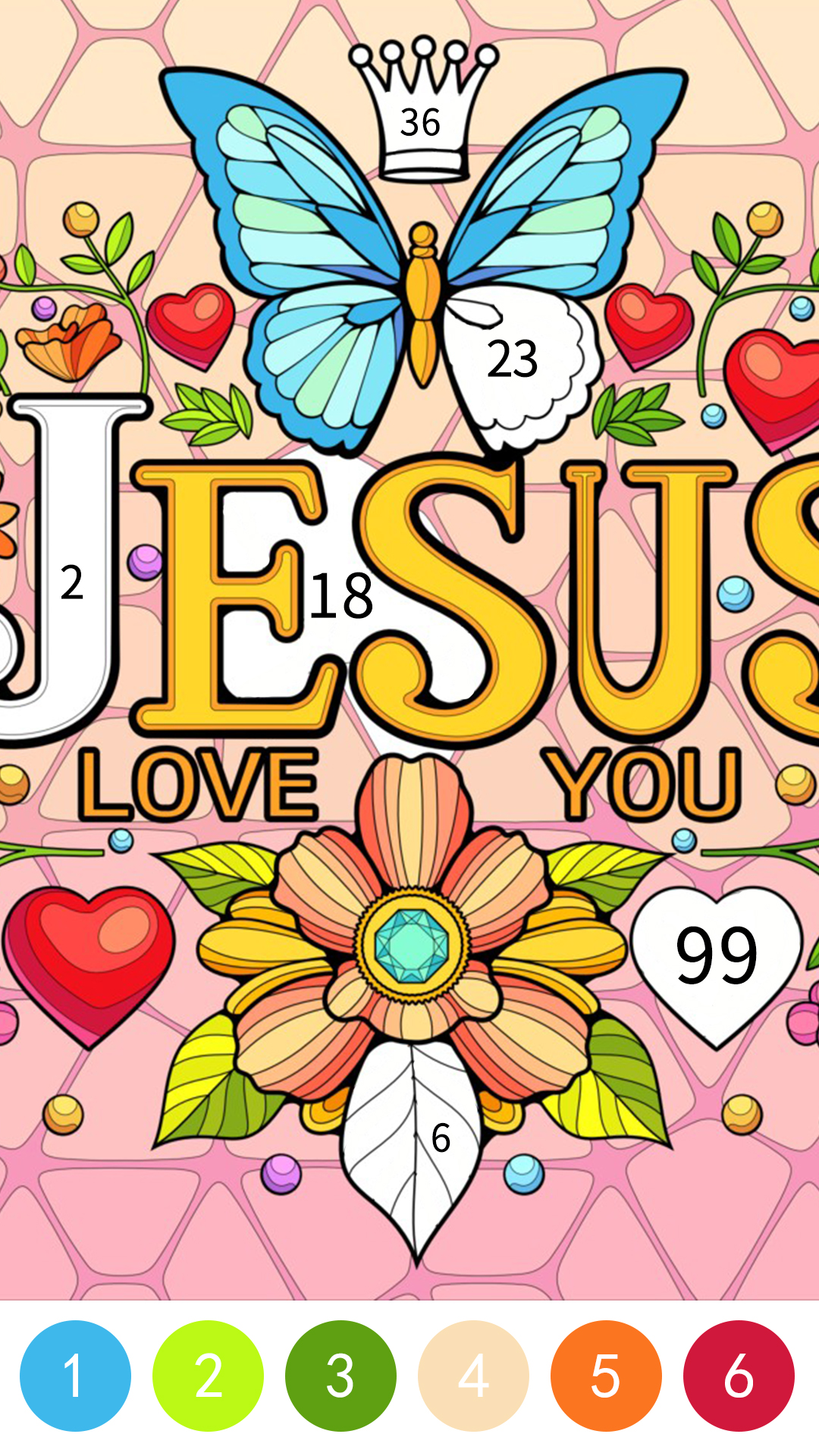 Hallow Color Paint By Number - App on Amazon Appstore