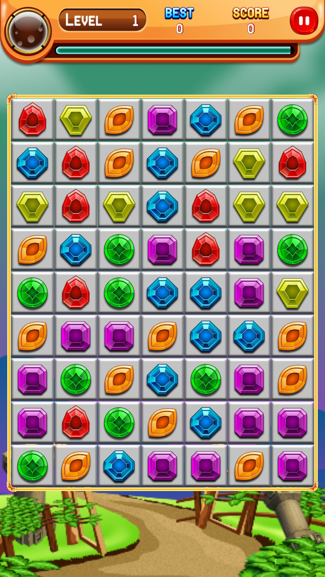 Crystal Match Item - Play Easy Puzzle Additive Match 3 Game - App on ...