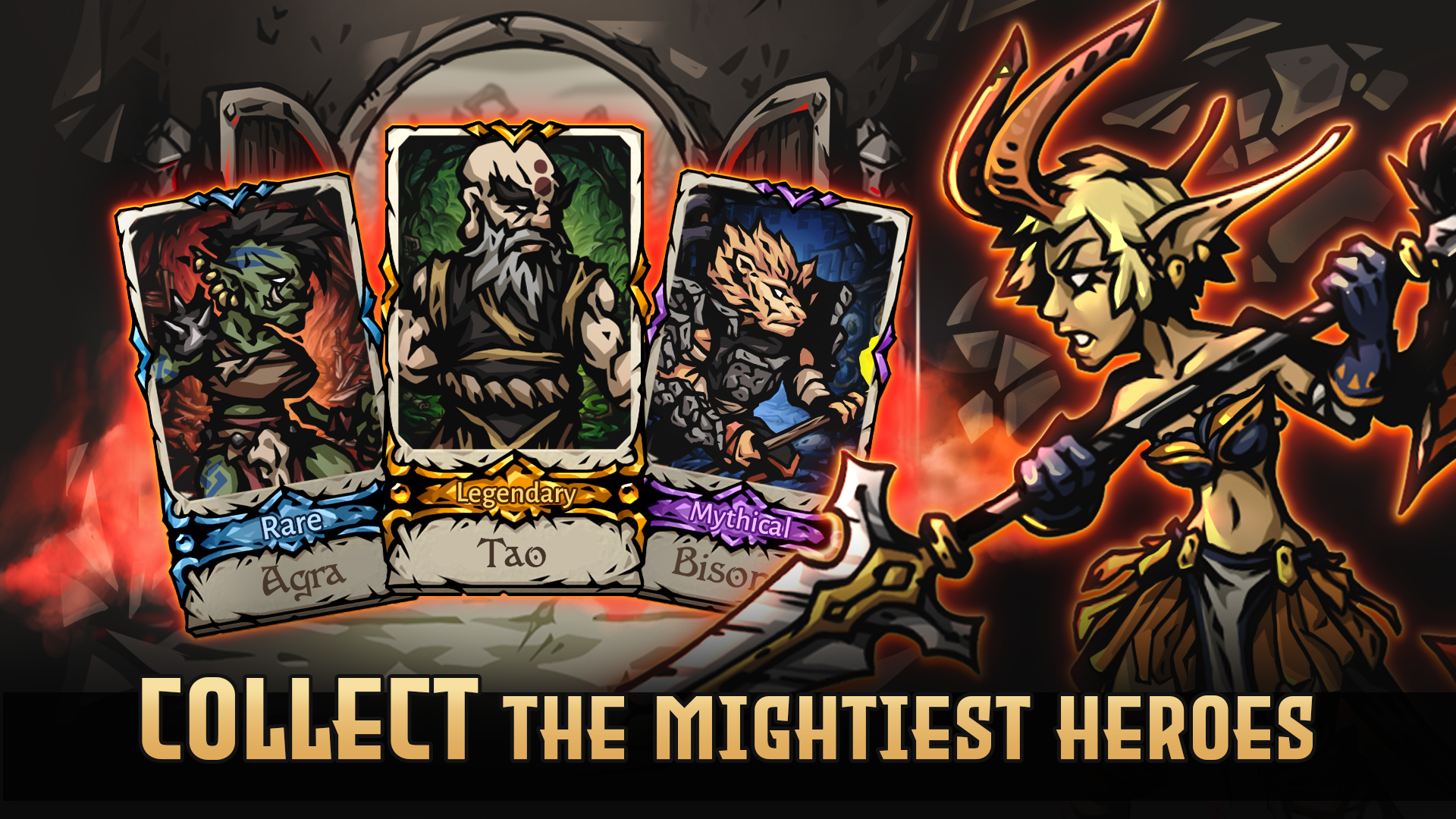 Darkest AFK - free idle rpg action game 2025! Collect Heroes, fights ...