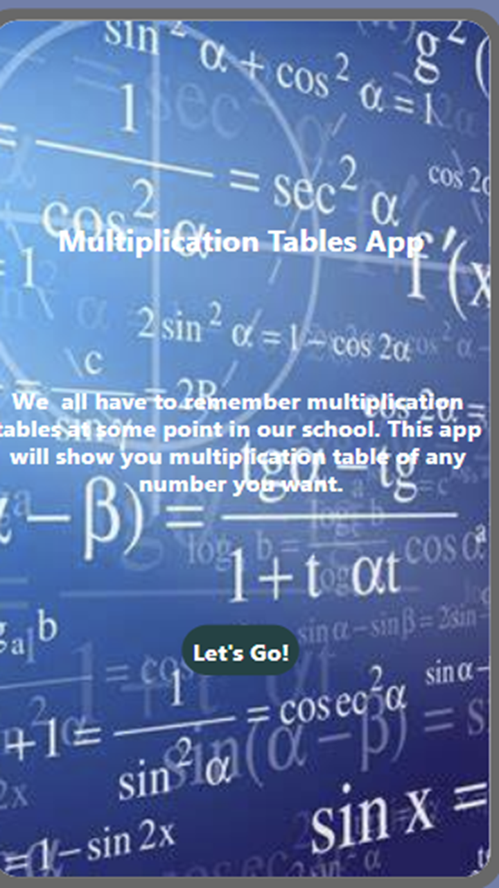 Multiplication Table App by Rashed Mousab - App on Amazon Appstore