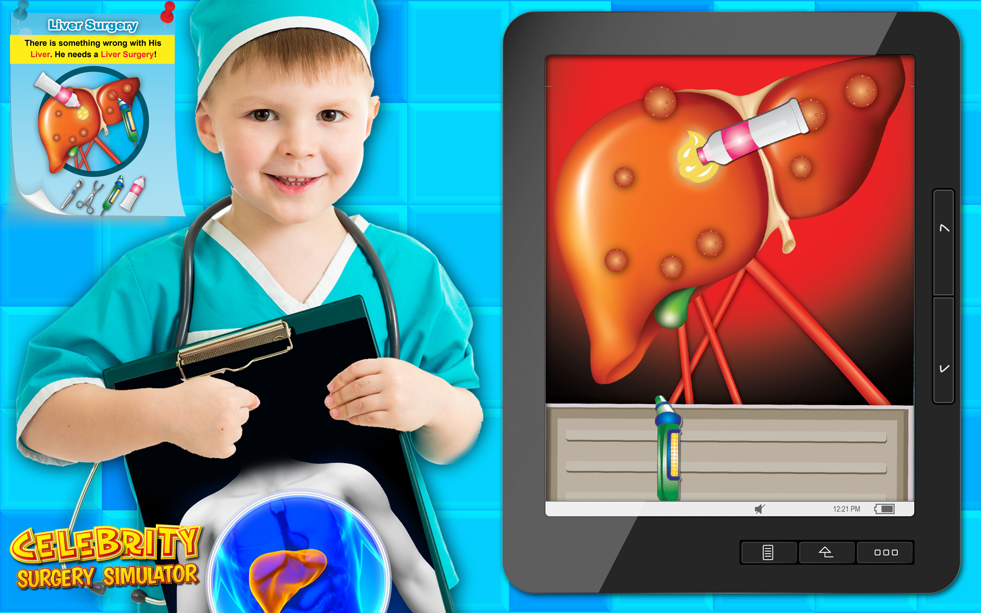 Celebrity Surgery Simulator: Stomach,Heart,Ear,Liver Surgeon Simulator ...