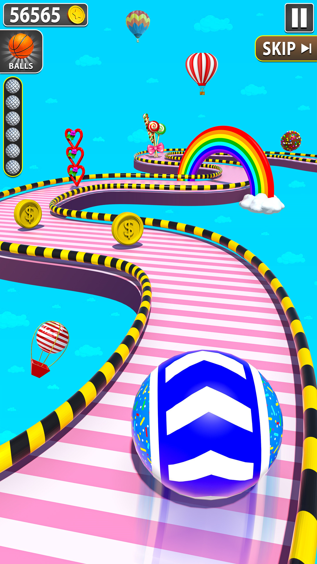 Candy Rolling Ball Game, Sky Rolling Ball Game, Going Ball Game - App ...