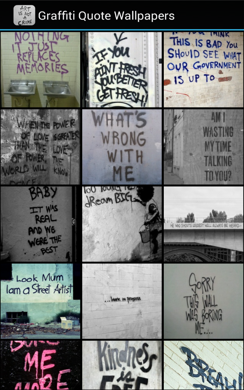 Tumblr Graffiti Quotes