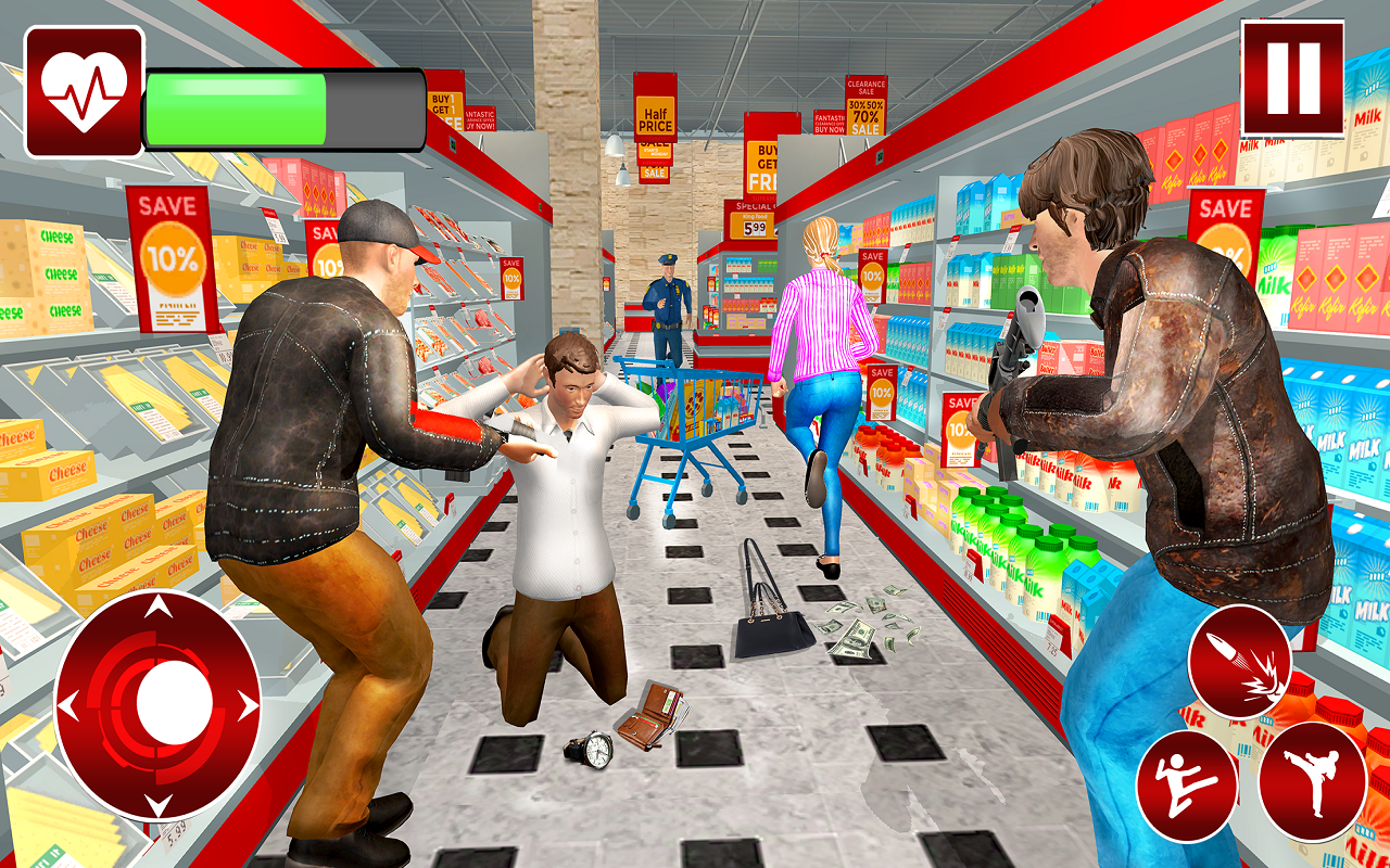 Super Market Robbery Mall shooting - App on Amazon Appstore