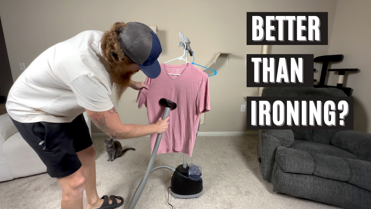 Watch The Solution To Ironing? | Steam And Go Handheld Steamer on ...