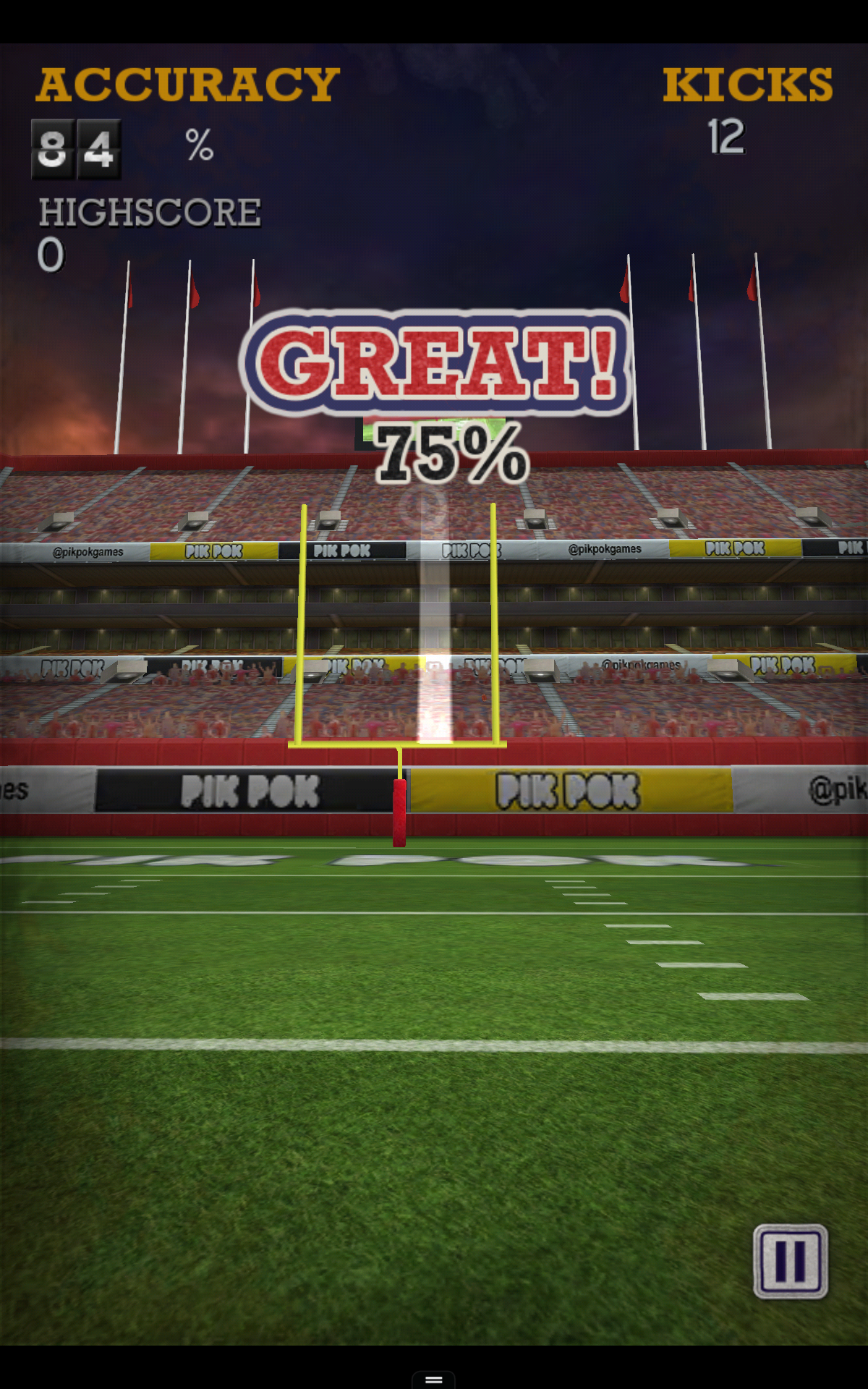Flick Kick Field Goal Kickoff - App on Amazon Appstore