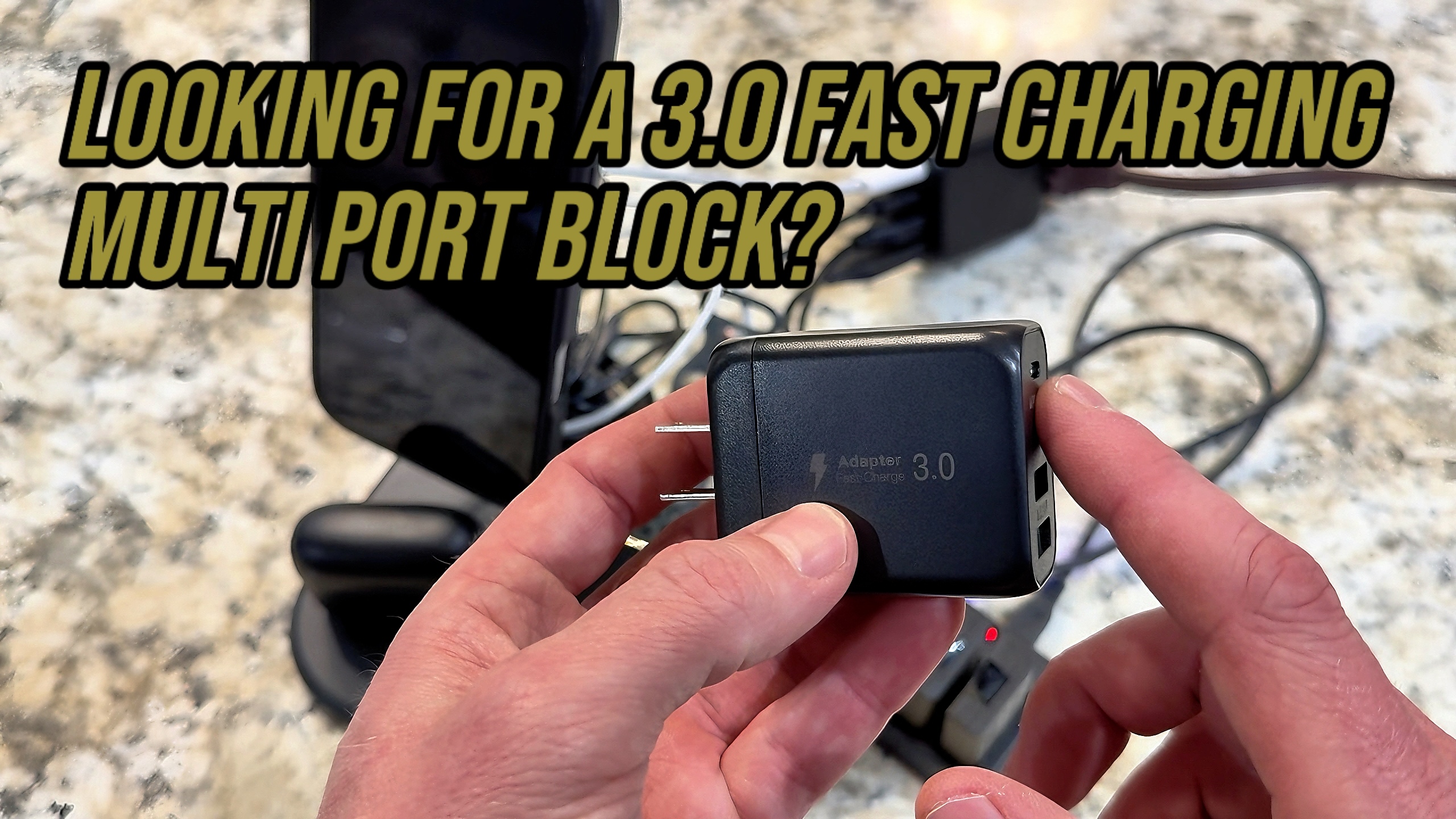 Watch Multi Port Fast Charging Block Demo on Amazon Live