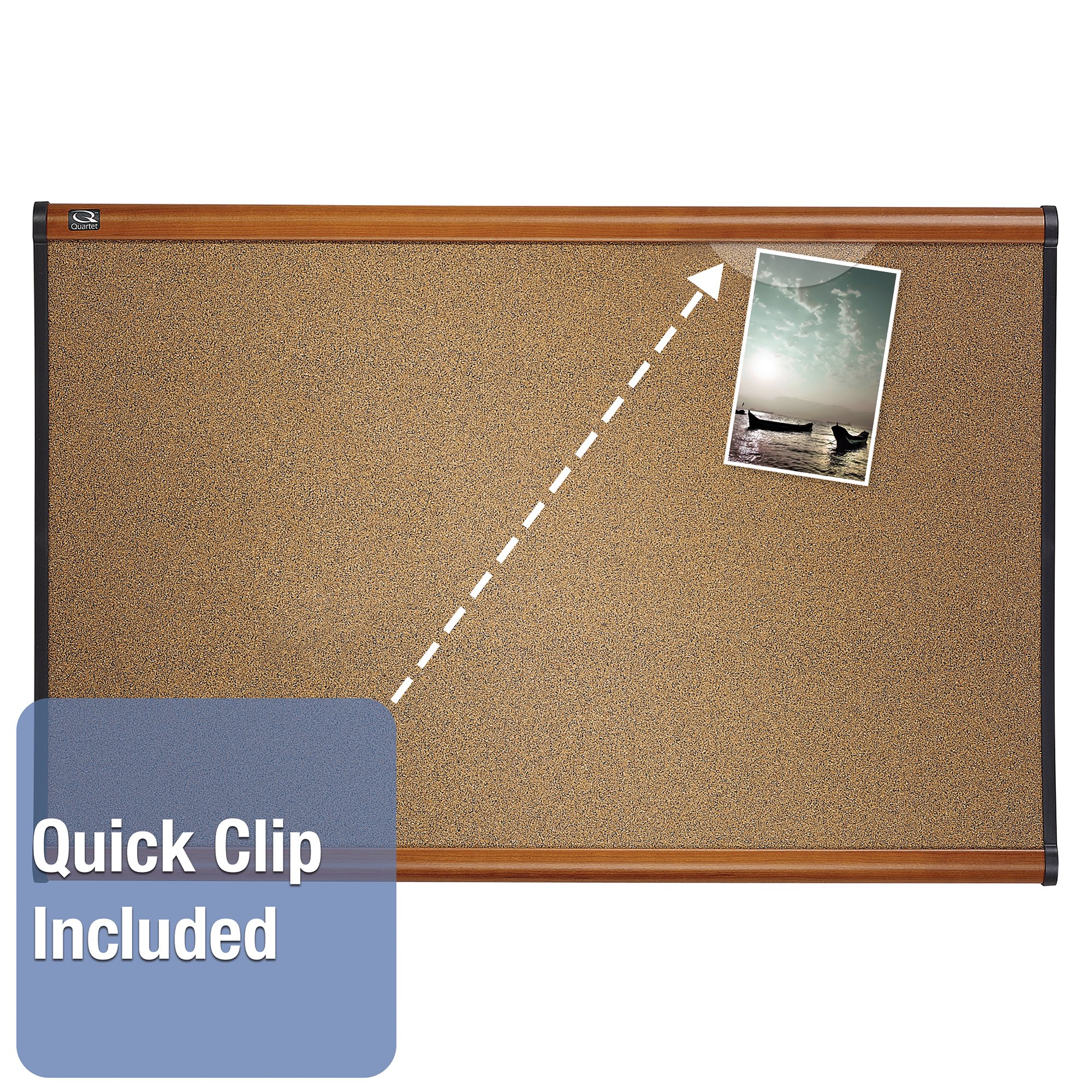 Quartet Bulletin Board Cork Board For Walls Corkboard 24 … Curated