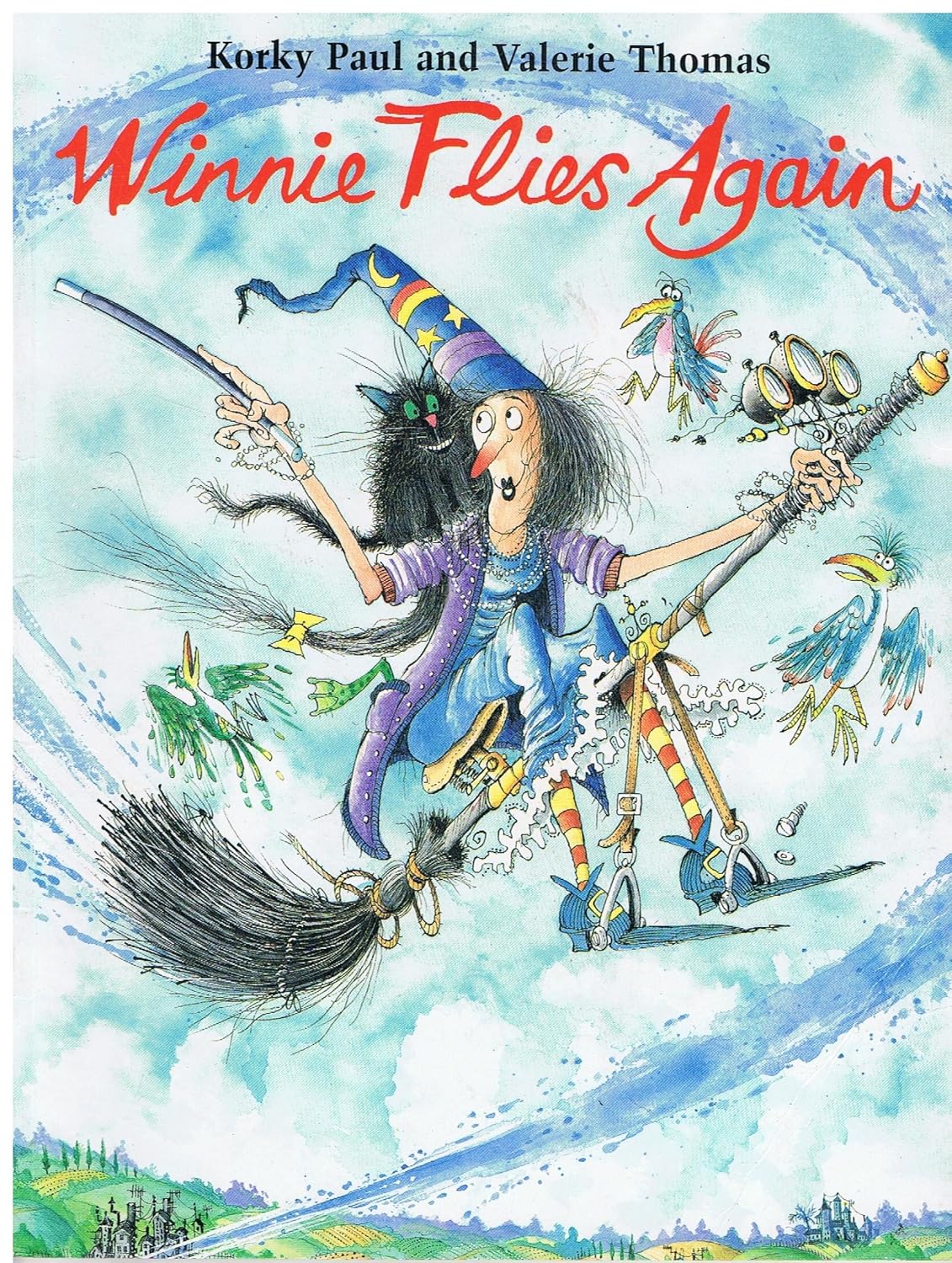 Winnie Flies Again: Thomas, Valerie, Paul, Korky: 9780192723482: Amazon ...