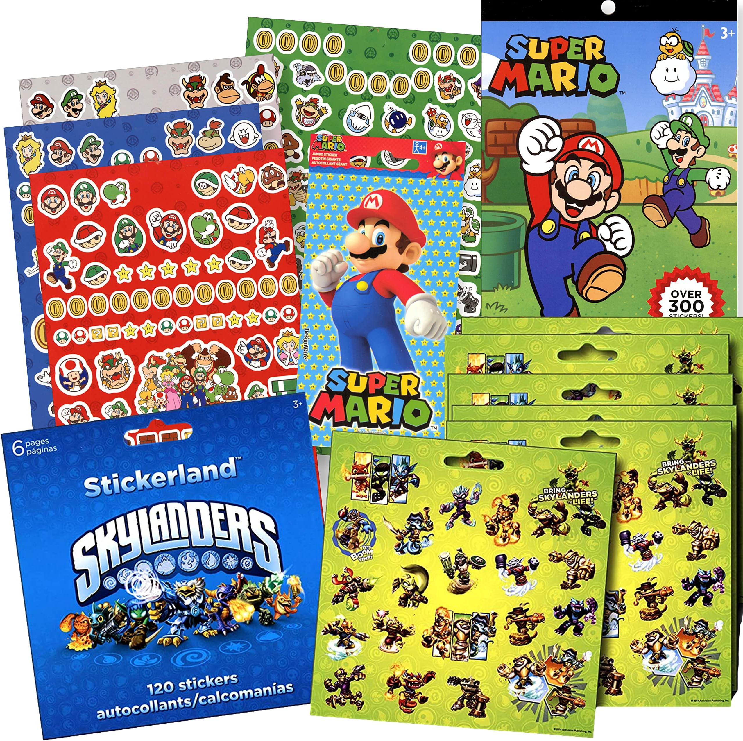 Amazon.com: Skylanders Stickers - 320 Stickers! : Toys & Games