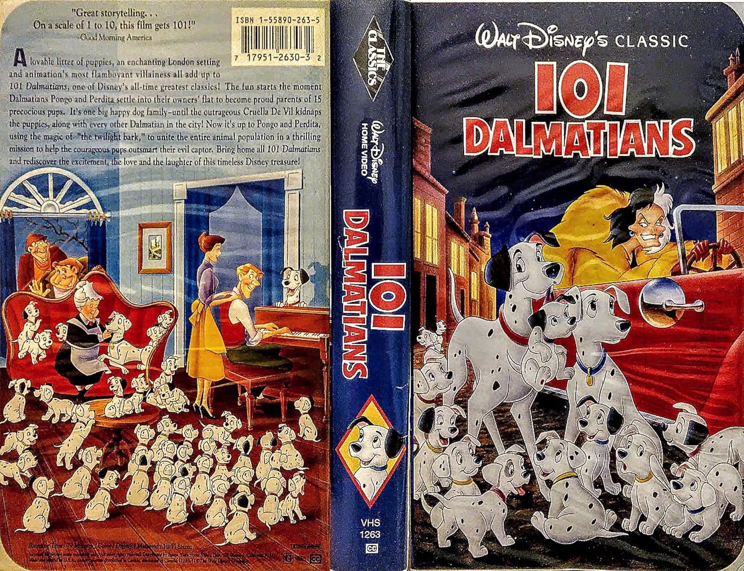 Amazon.com: 101 Dalmatians [VHS] : Movies & TV