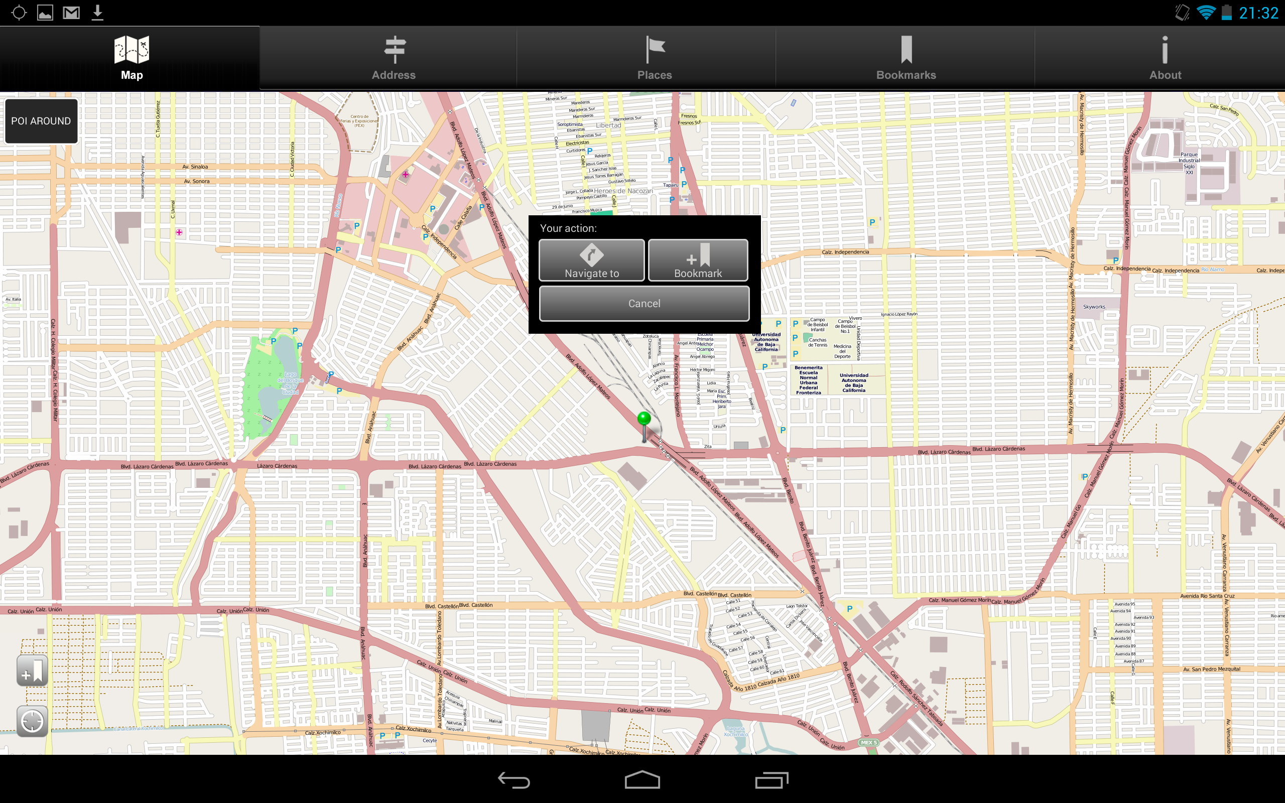 Offline Map Mexicali, Mexico - CNM - App on Amazon Appstore
