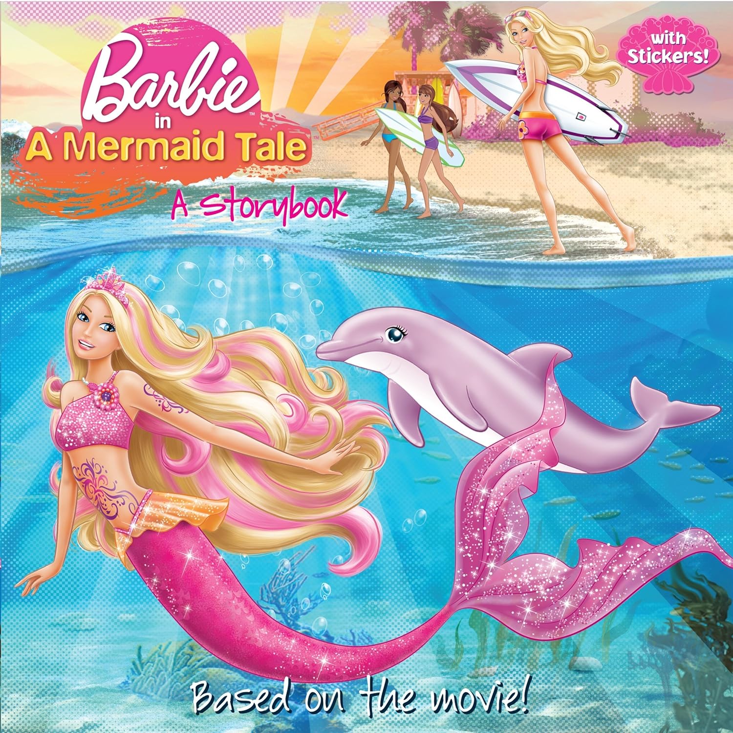 Barbie in a Mermaid Tale: A Storybook (Barbie): Man-Kong, Mary, Golden ...
