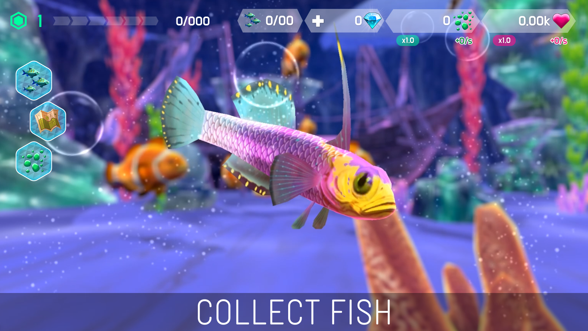 Fish Abyss - Build an Idle Ocean Aquarium - App on Amazon Appstore