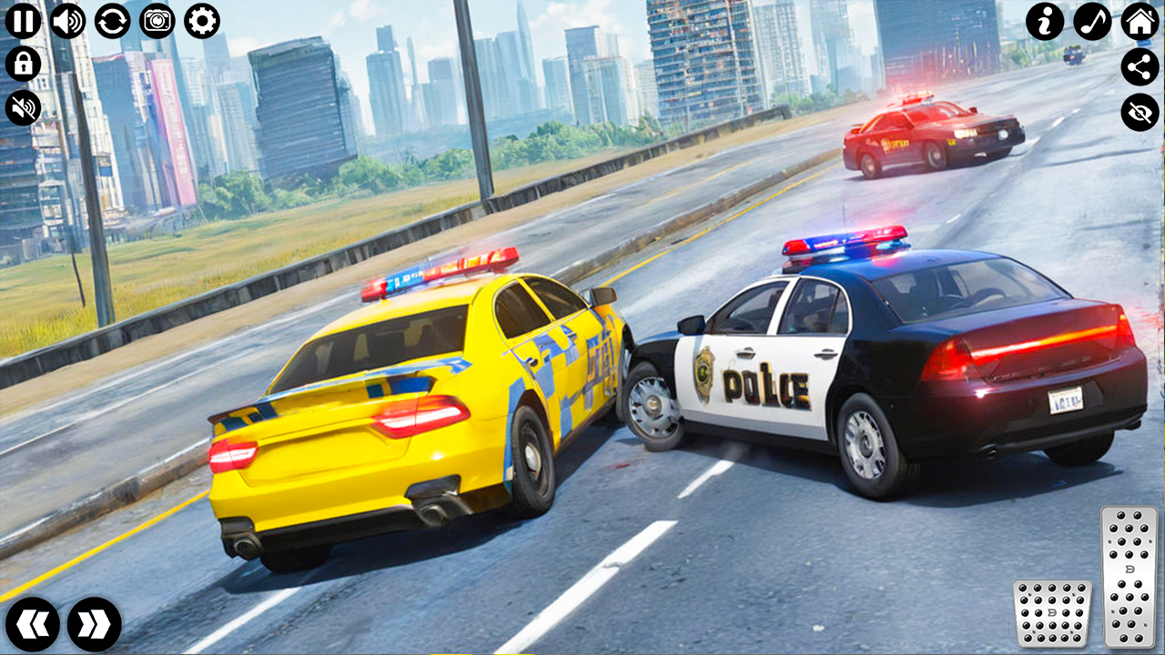 Highway Police Car Chase Games - Police Cop Car Games - Police Car Race ...