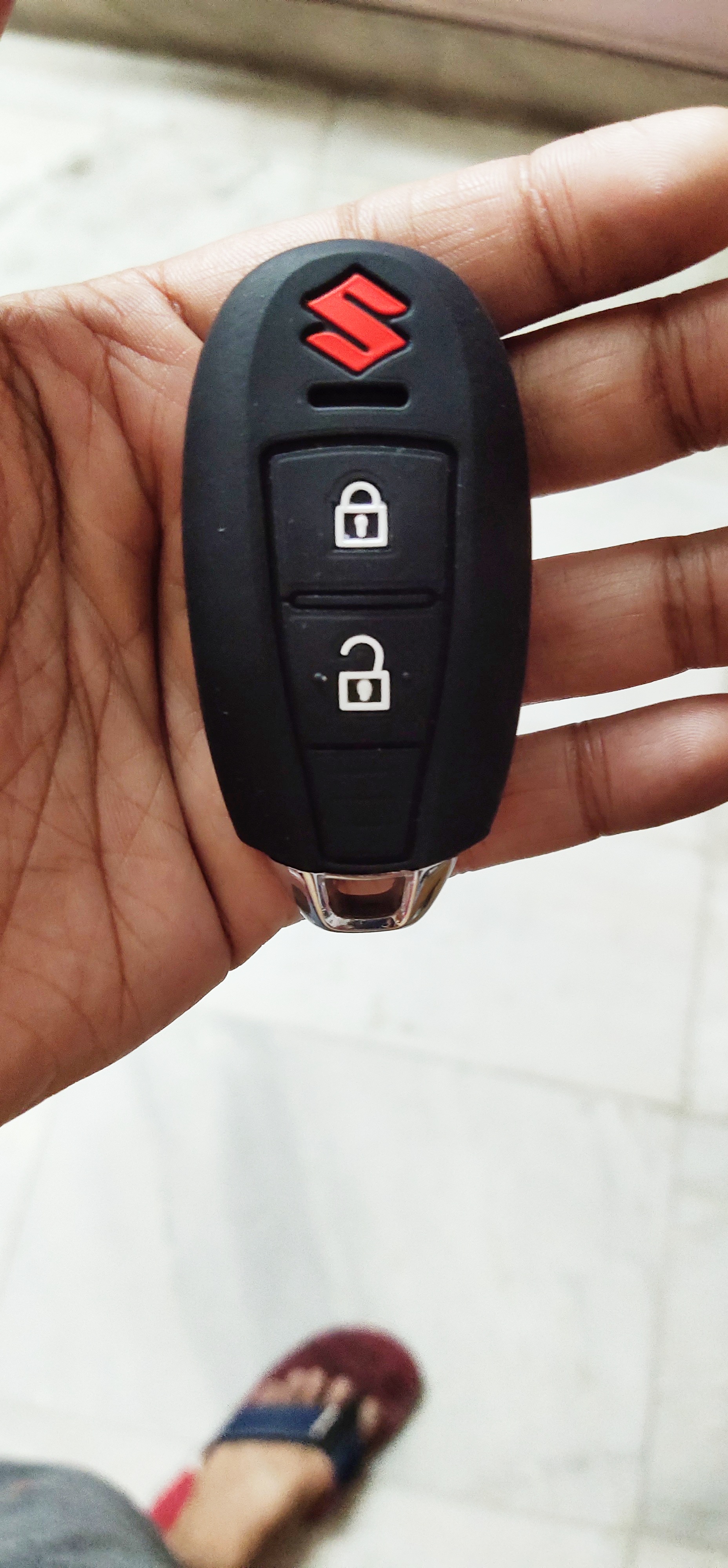 Tazzx Soft Silicone Key Cover Compatible with Maruti Suzuki Baleno ...