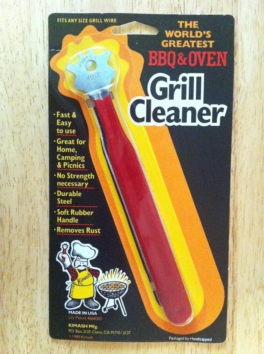 Amazon.com : Meteor 11006 Pocket-Sized Grid Scraper : Grill Scrapers ...