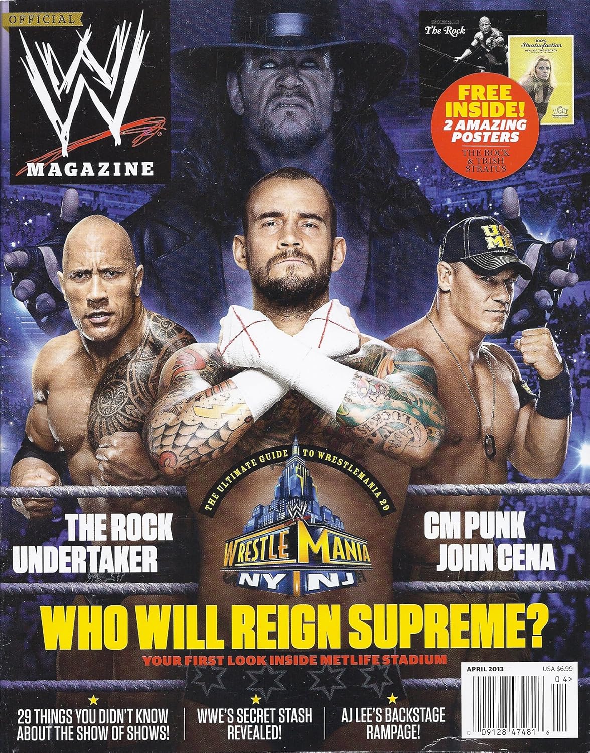 WWE Magazine (April 2013): Rob Bernstein: Amazon.com: Books