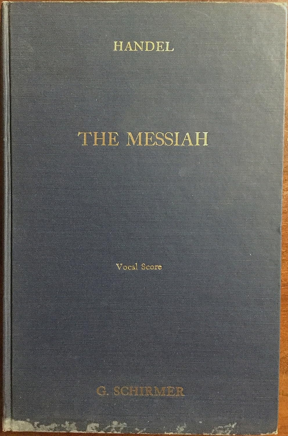 Amazon.com: The Messiah An Oratorio Vocal Score, Complete: Georg ...