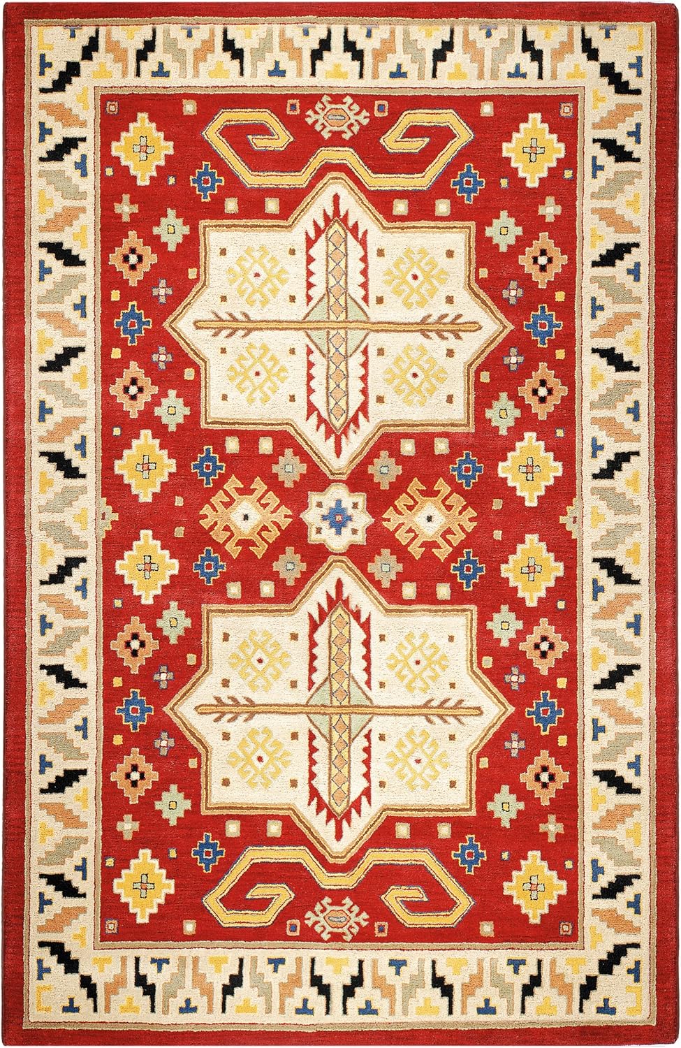 Amazon Traditions Virtu Rug 8 Feet By 11 Feet Red Home Kitchen amazon-traditions-virtu-rug-8-feet-by-11-feet-red-home-kitchen