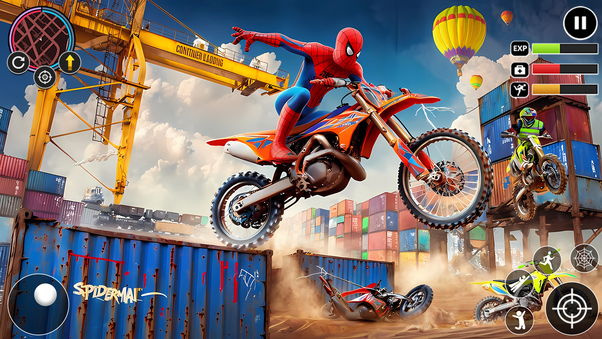 Spider Hero Bike Racing Super hero man Games: Hero Spider Fighter ...