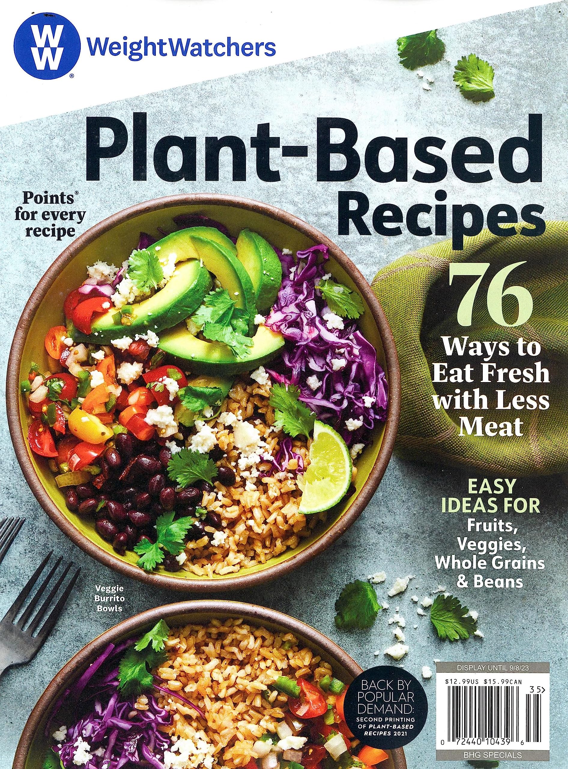 WEIGHT WATCHERS MAGAZINE - SPECIAL 2023 - PLANT-BASED RECIPES - 76 WAYS ...