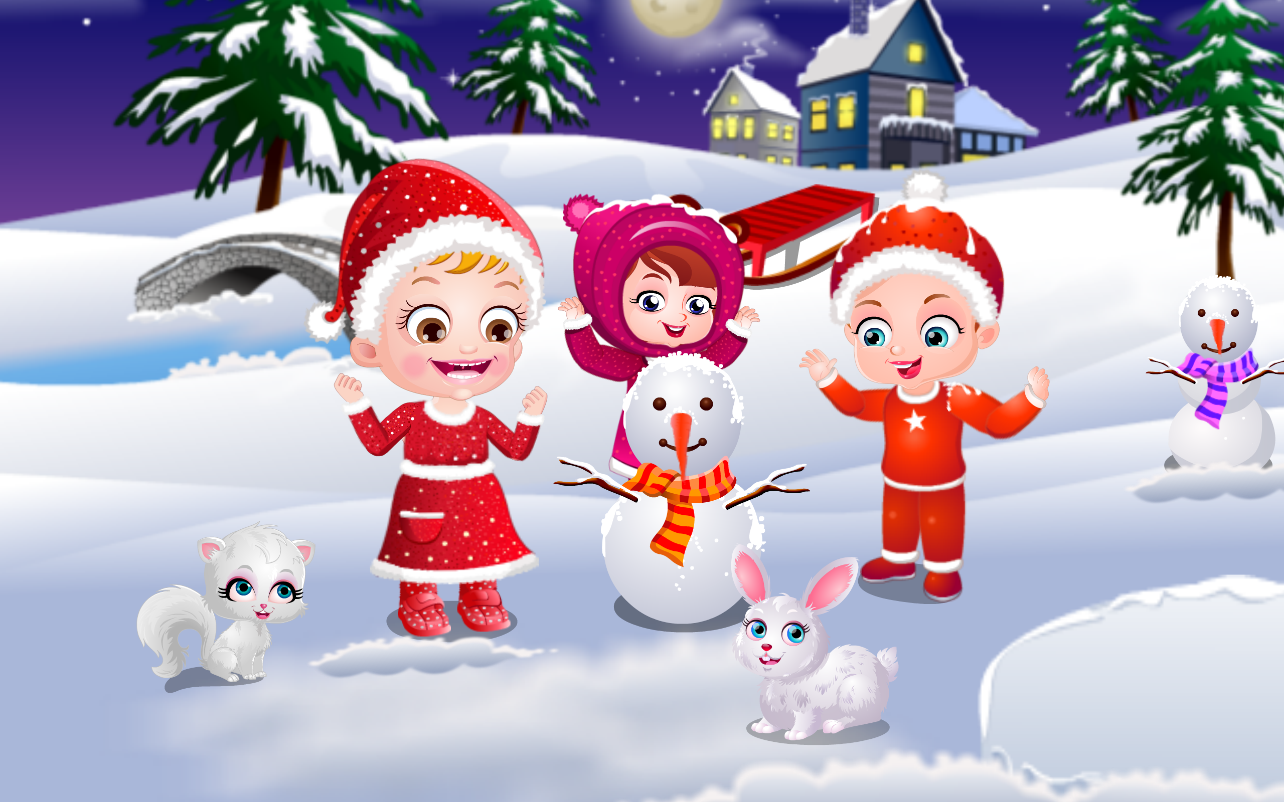 Baby Hazel Christmas Time - Baby Hazel Games - App on Amazon Appstore