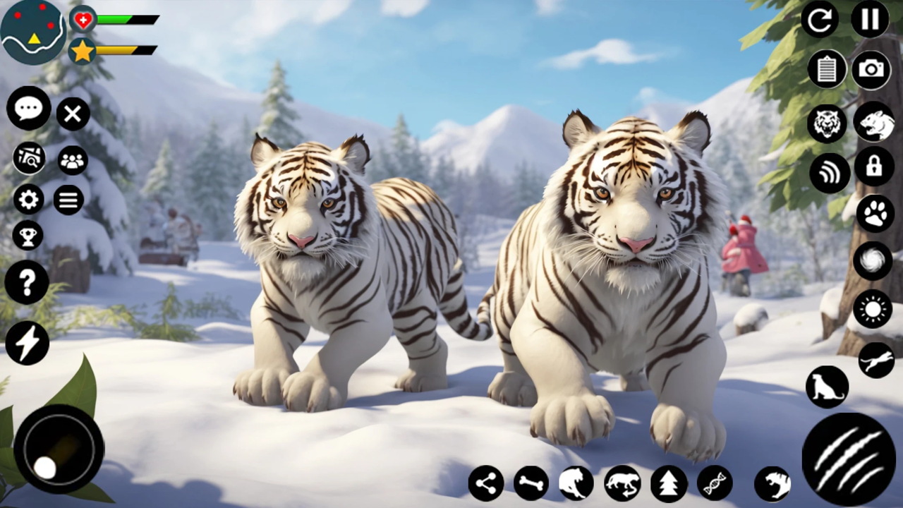 Arctic White Tiger Family Sim - App on Amazon Appstore